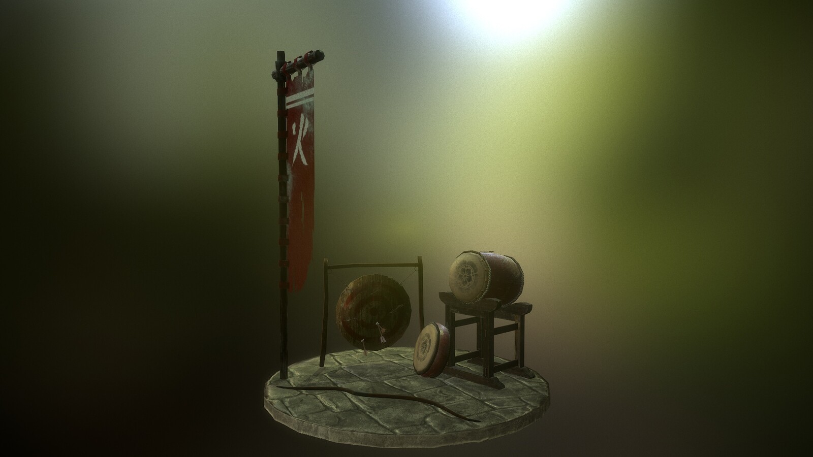 Natalia de la Fuente - Japanese props