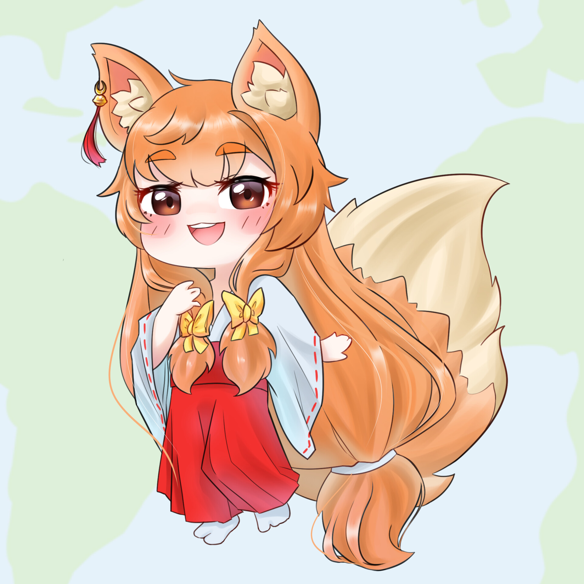 ArtStation - Firefox girl made for Roon01