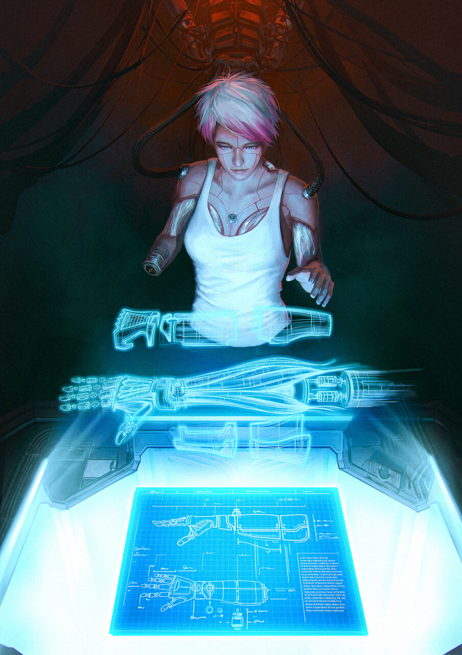 ArtStation - Cybernetic arm