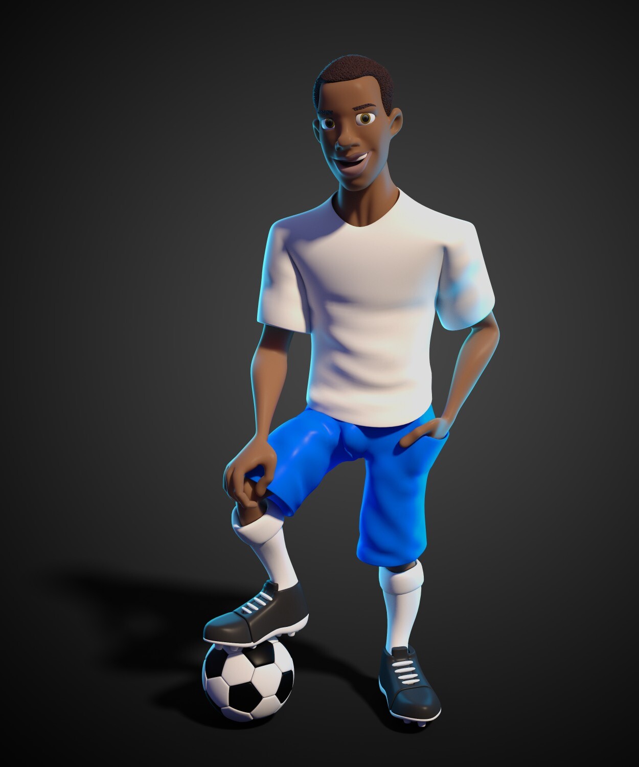 ArtStation - Footballer