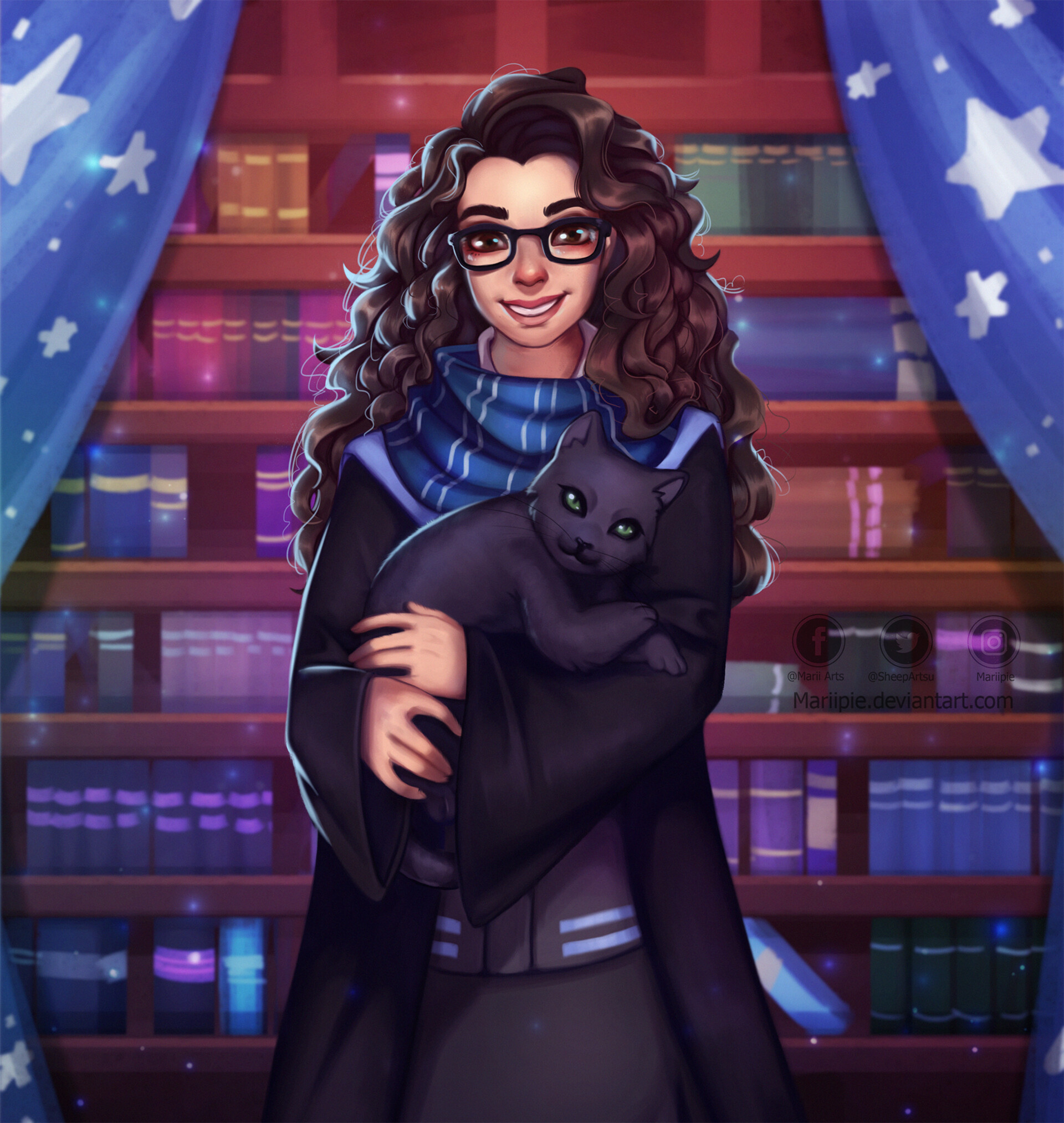 ArtStation - Ravenclaw Selfportrait