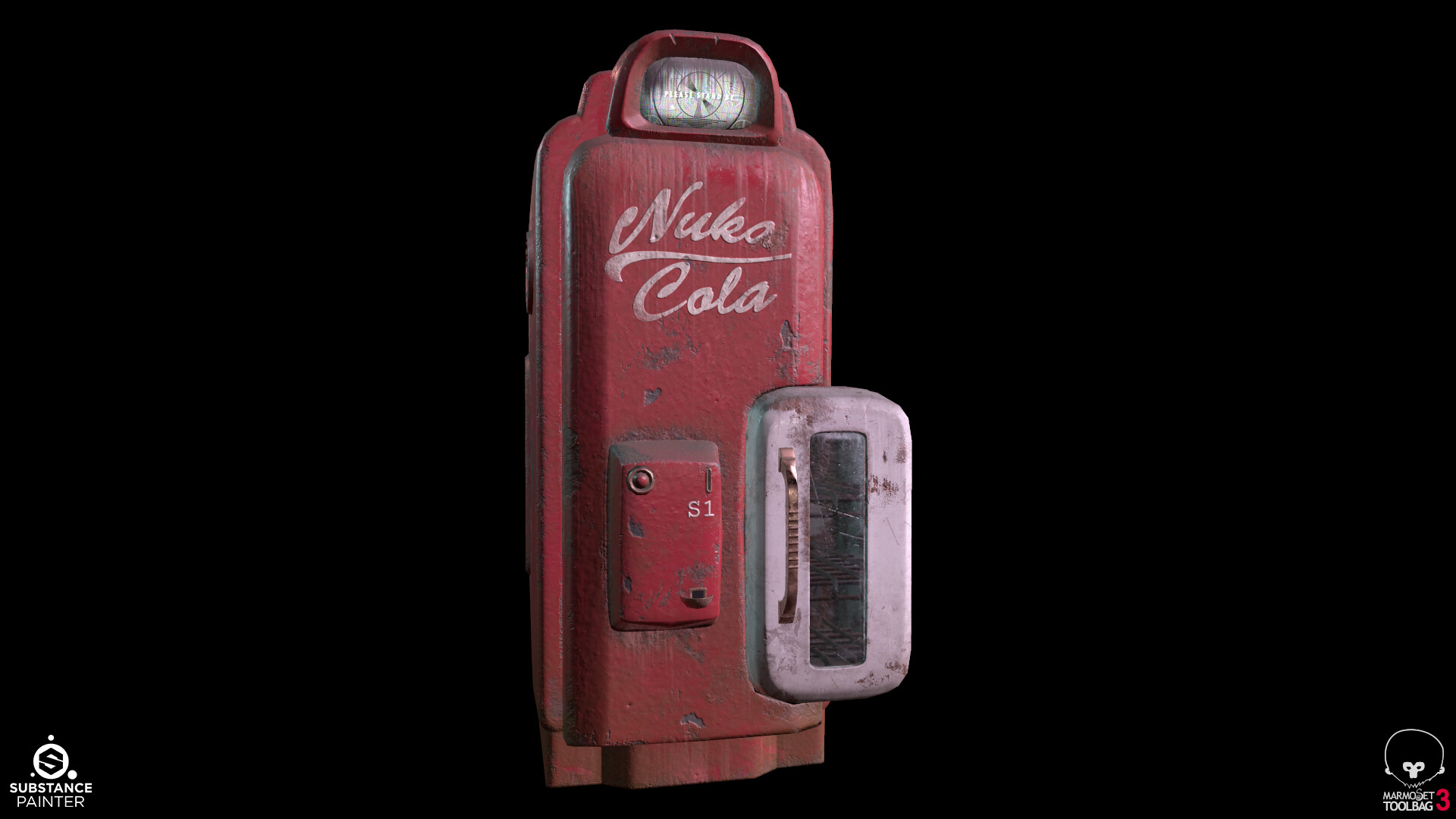 ArtStation - Nuka Cola Vending Machine