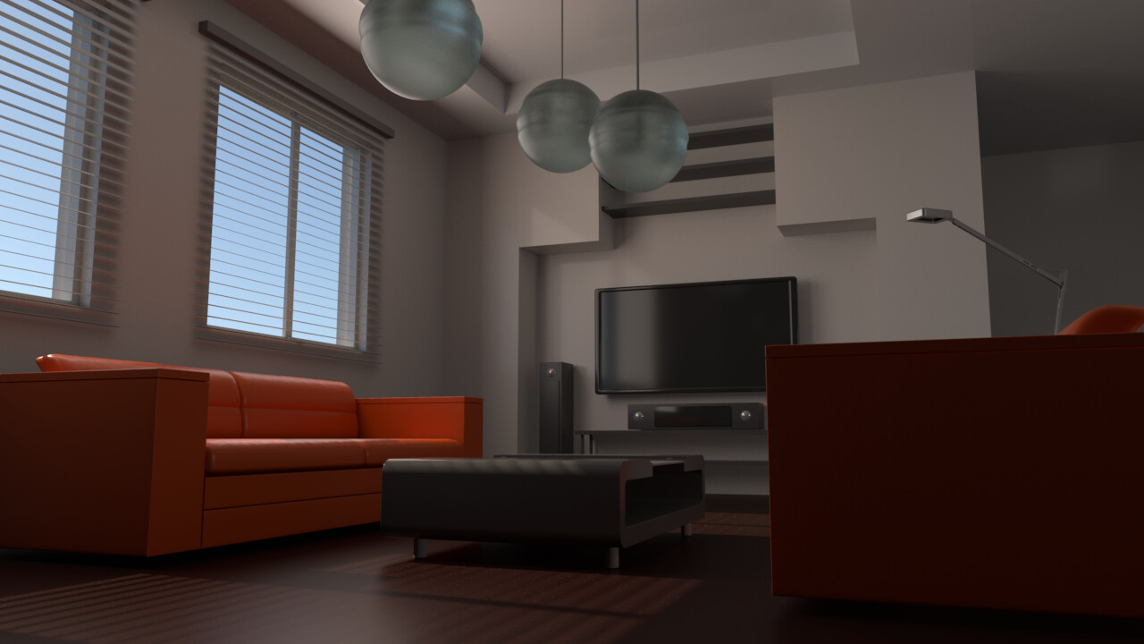 ArtStation - Indoor Day/Night Cycle