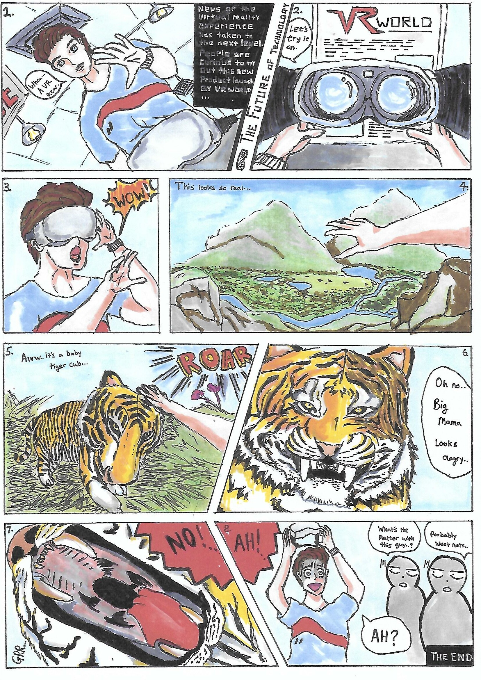 ArtStation - Short colored Comic