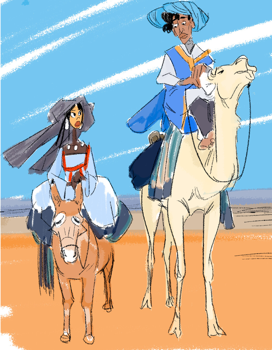 ArtStation - Tuareg Character Study 1