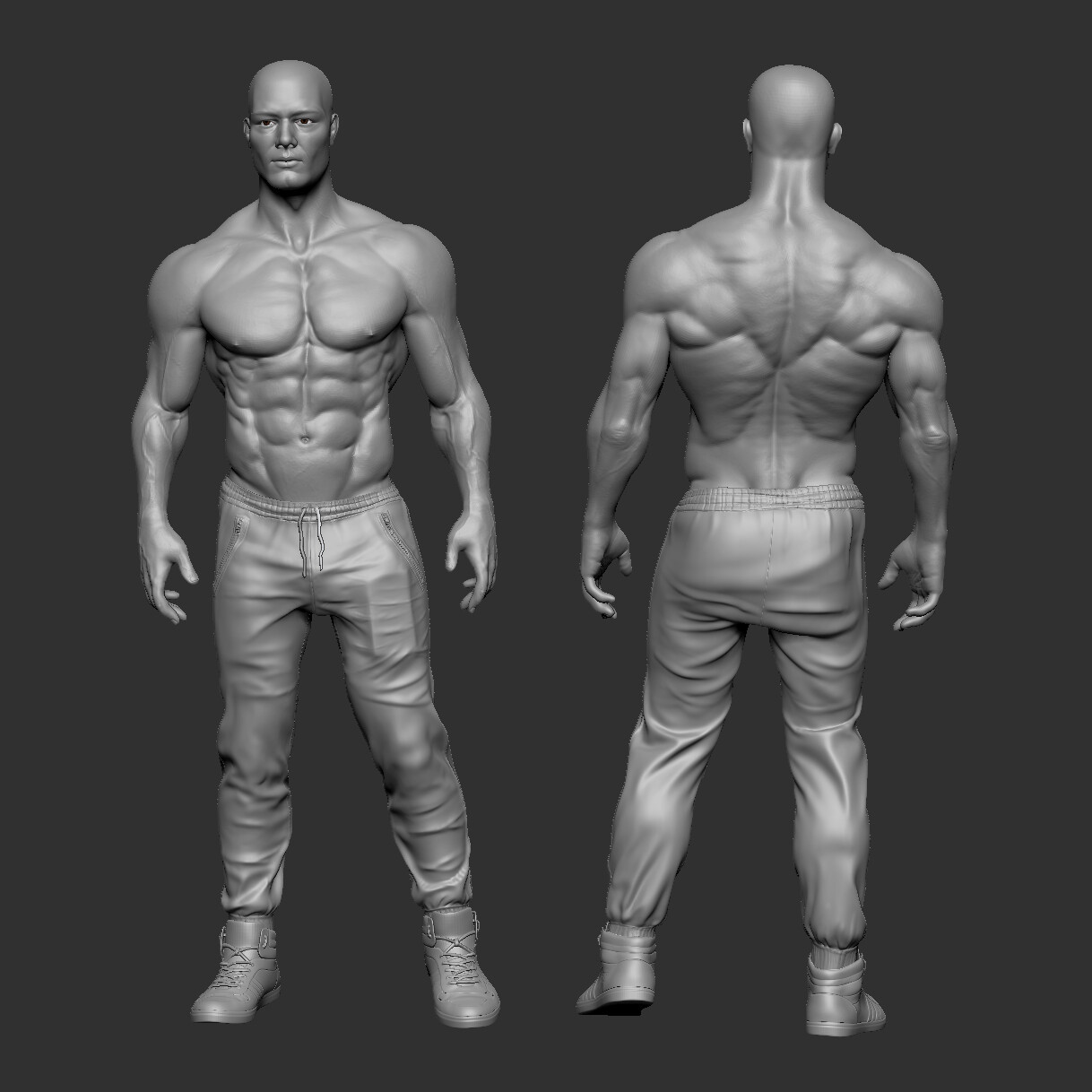 ArtStation - Anatomy wiith Physique.... WIP