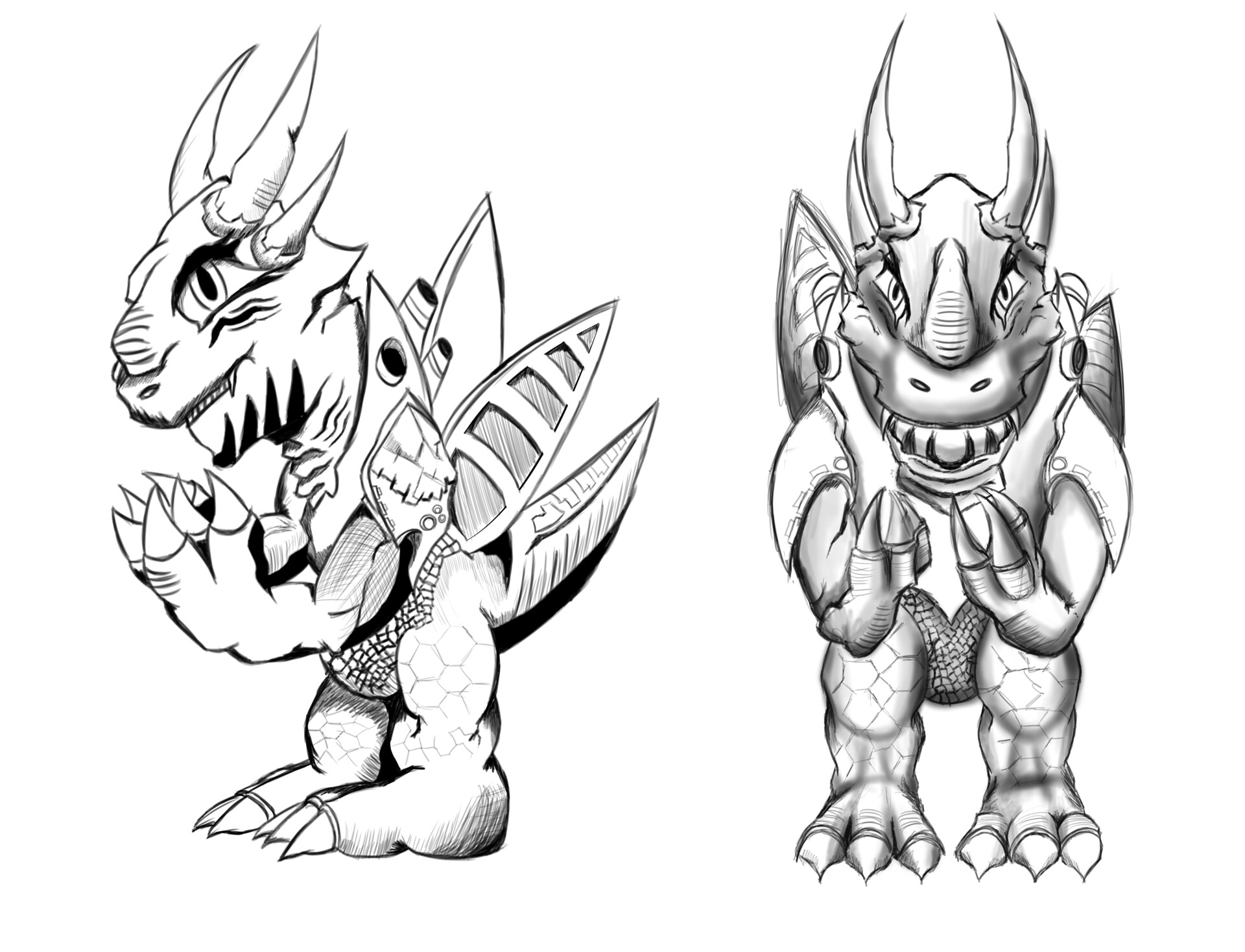 ArtStation - Creature 2D to 3D