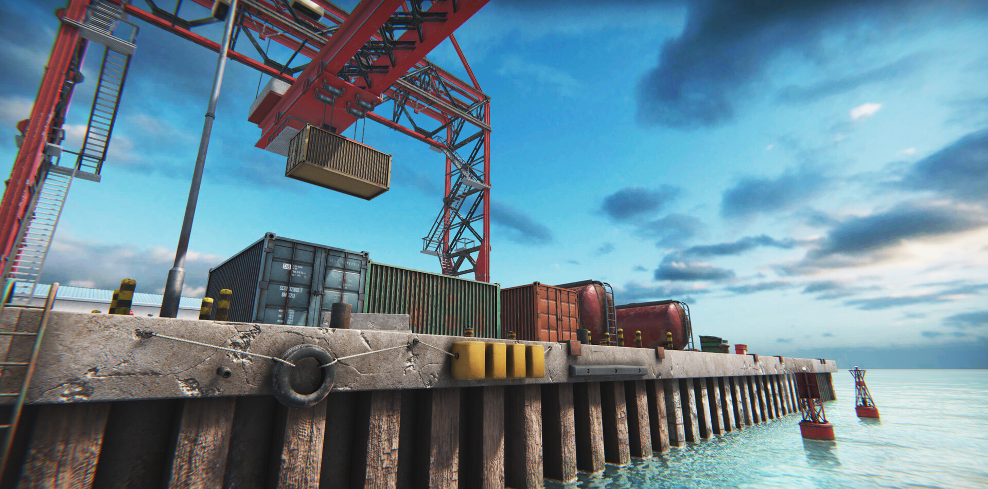 ArtStation - Modular Harbor set for Unity engine