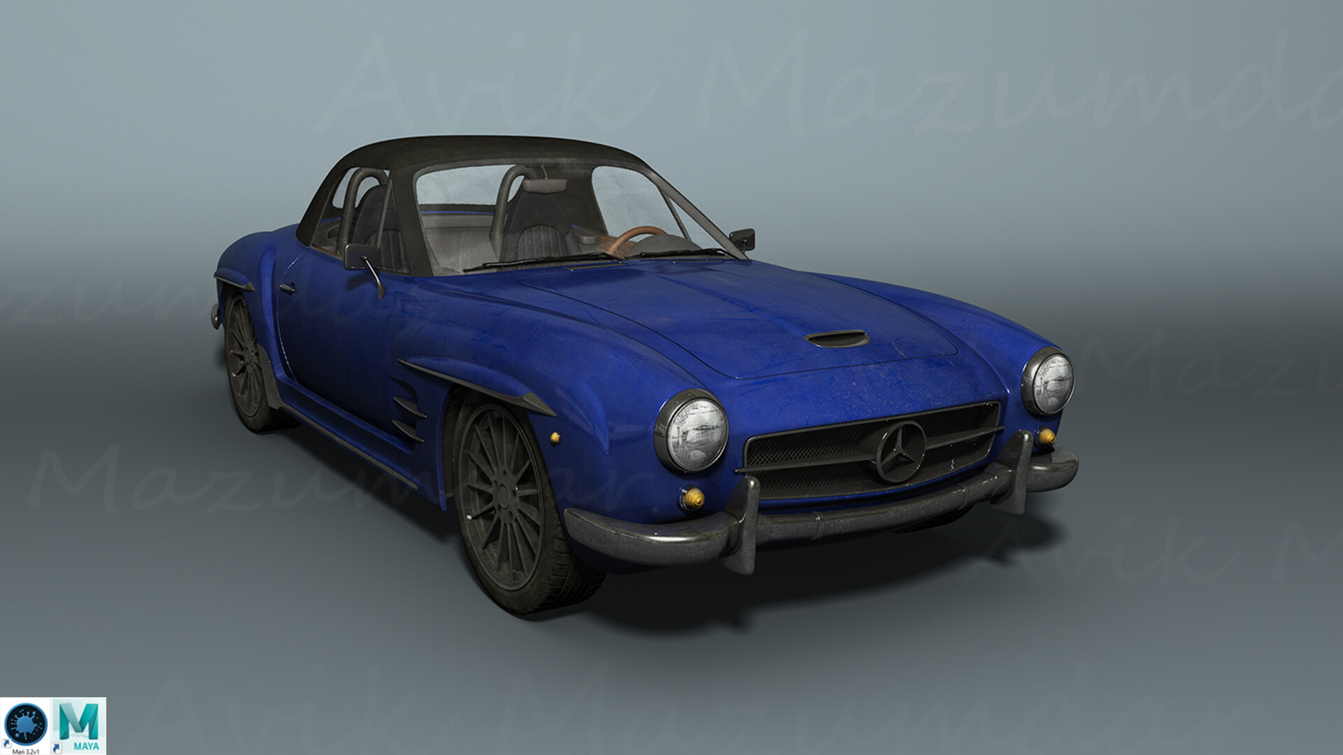 Avik Mazumdar - Texturing of the car