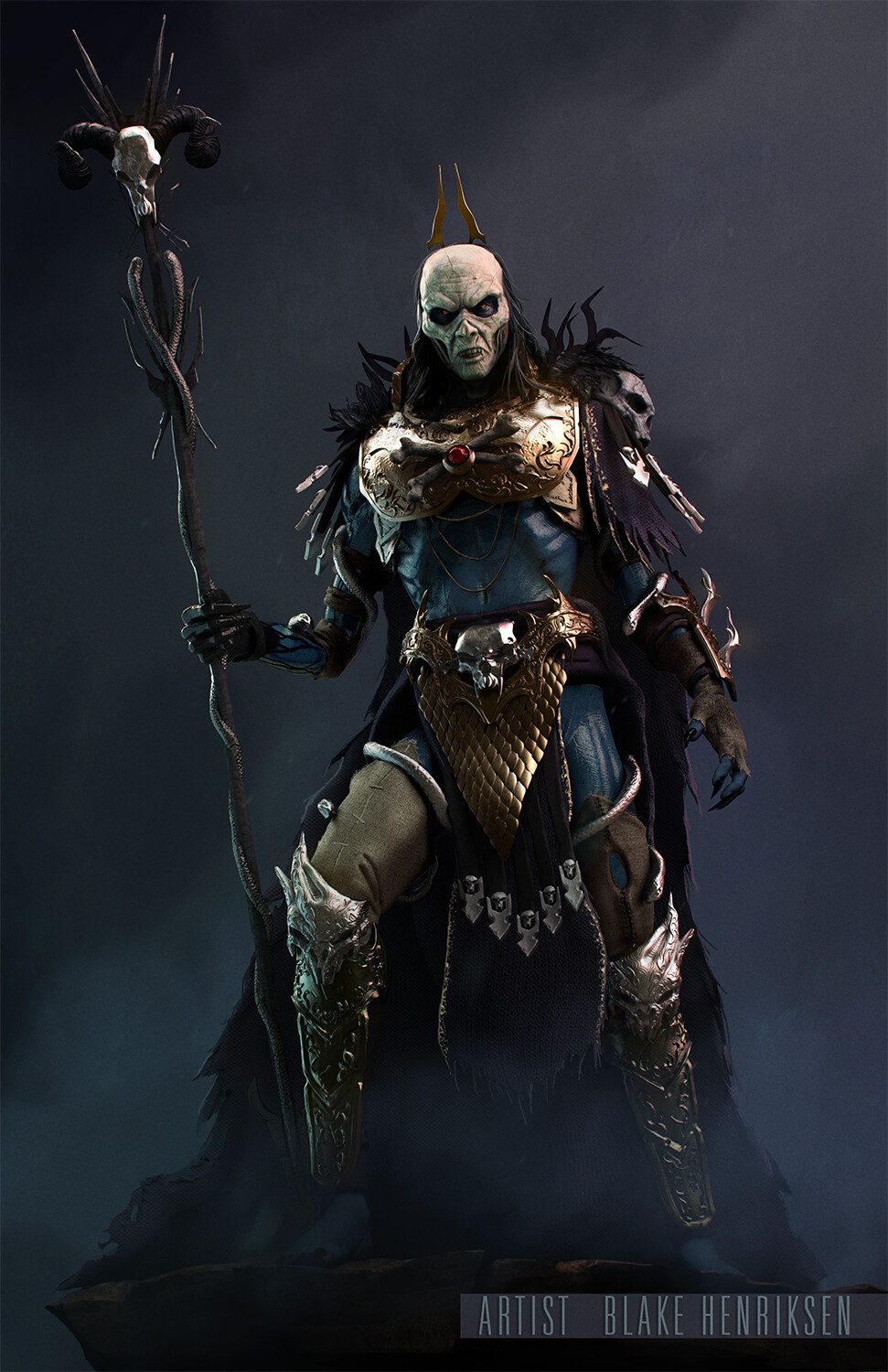 ArtStation - Skeletor Redesign