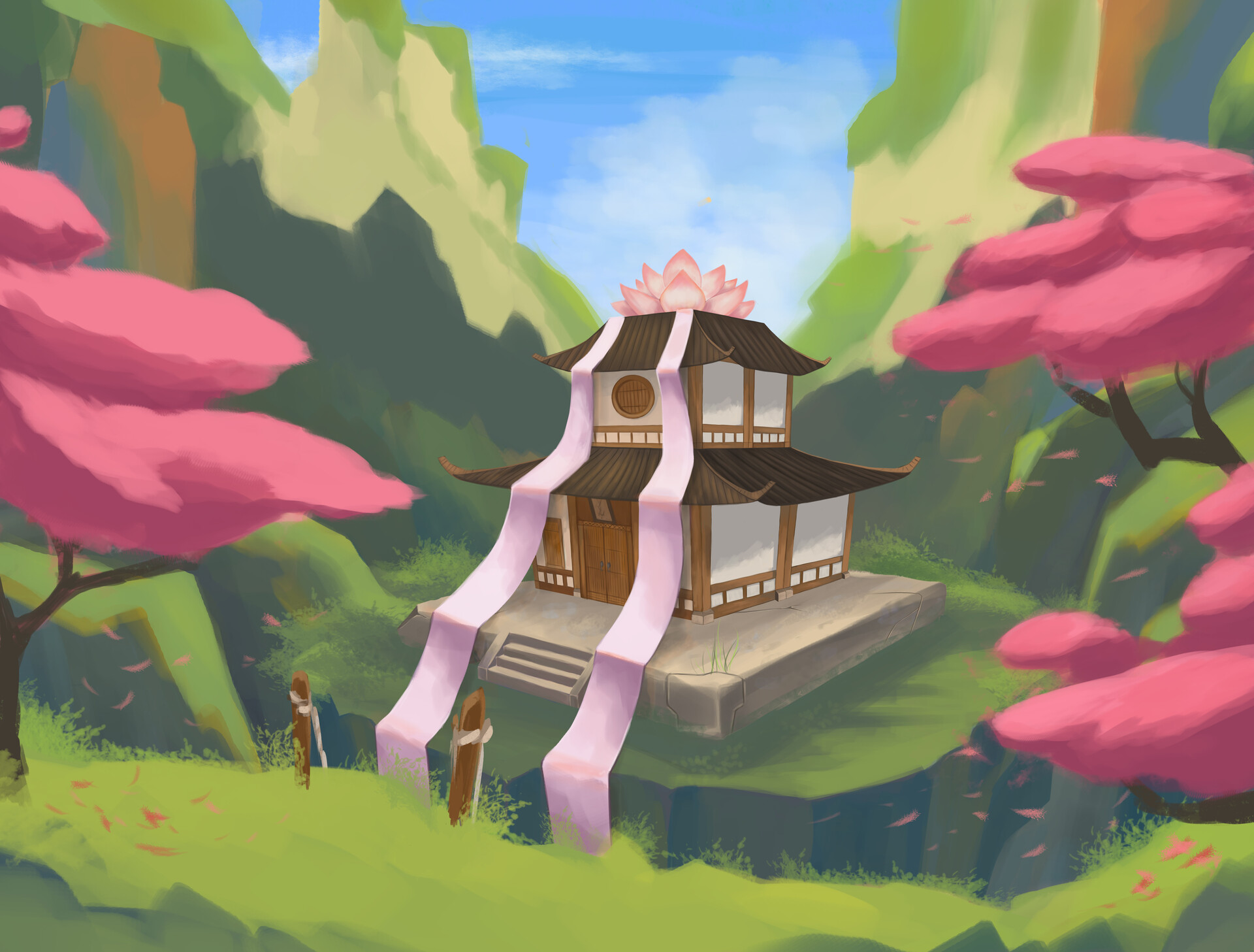 ArtStation - Chinese temple