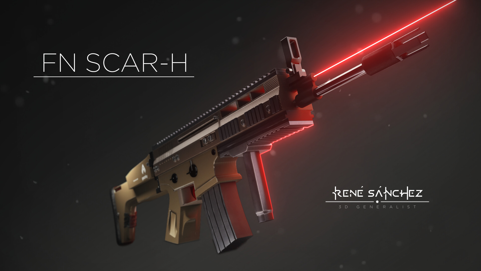 ArtStation - FN SCAR-H