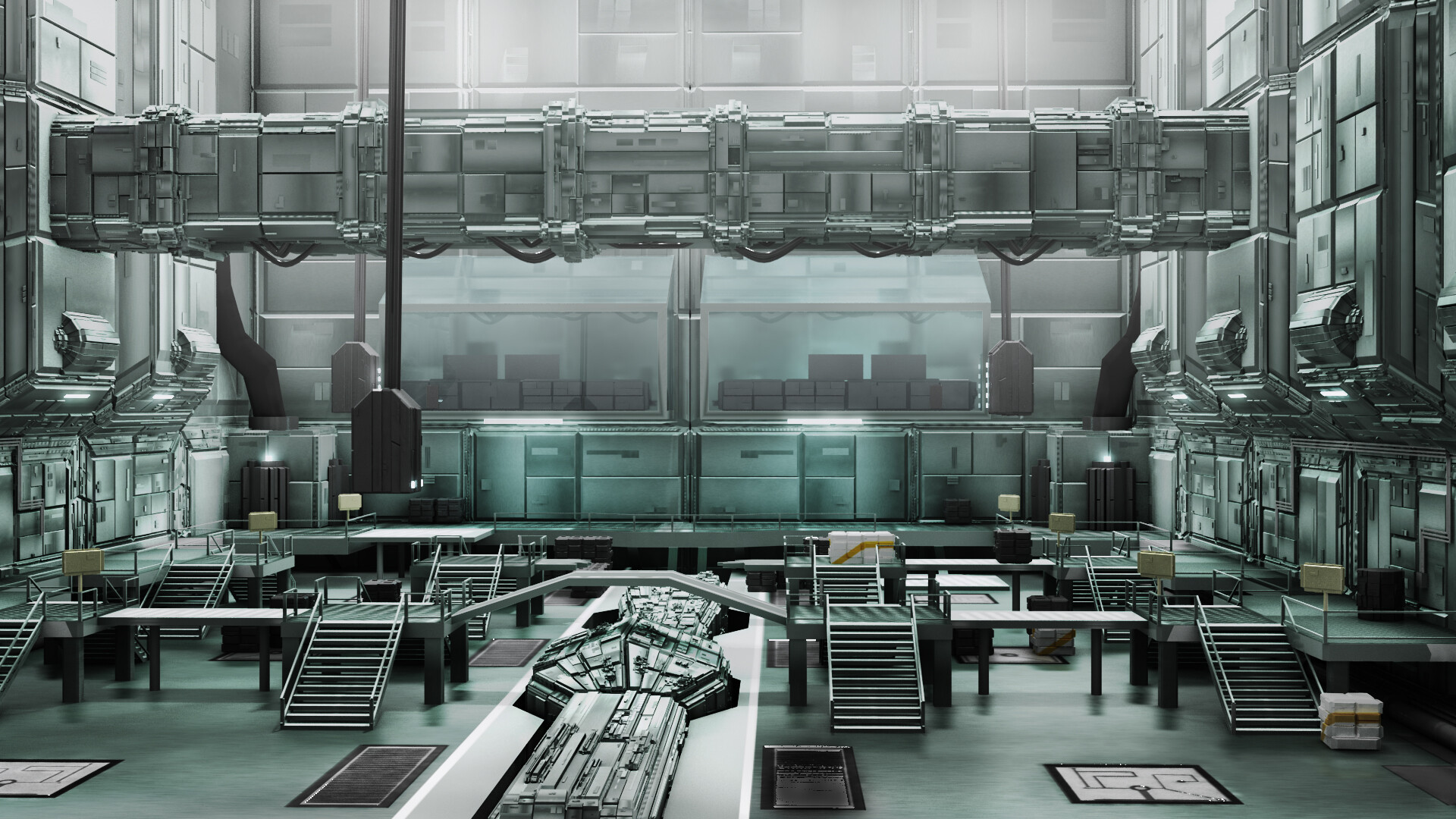 ArtStation - Great Red Factory