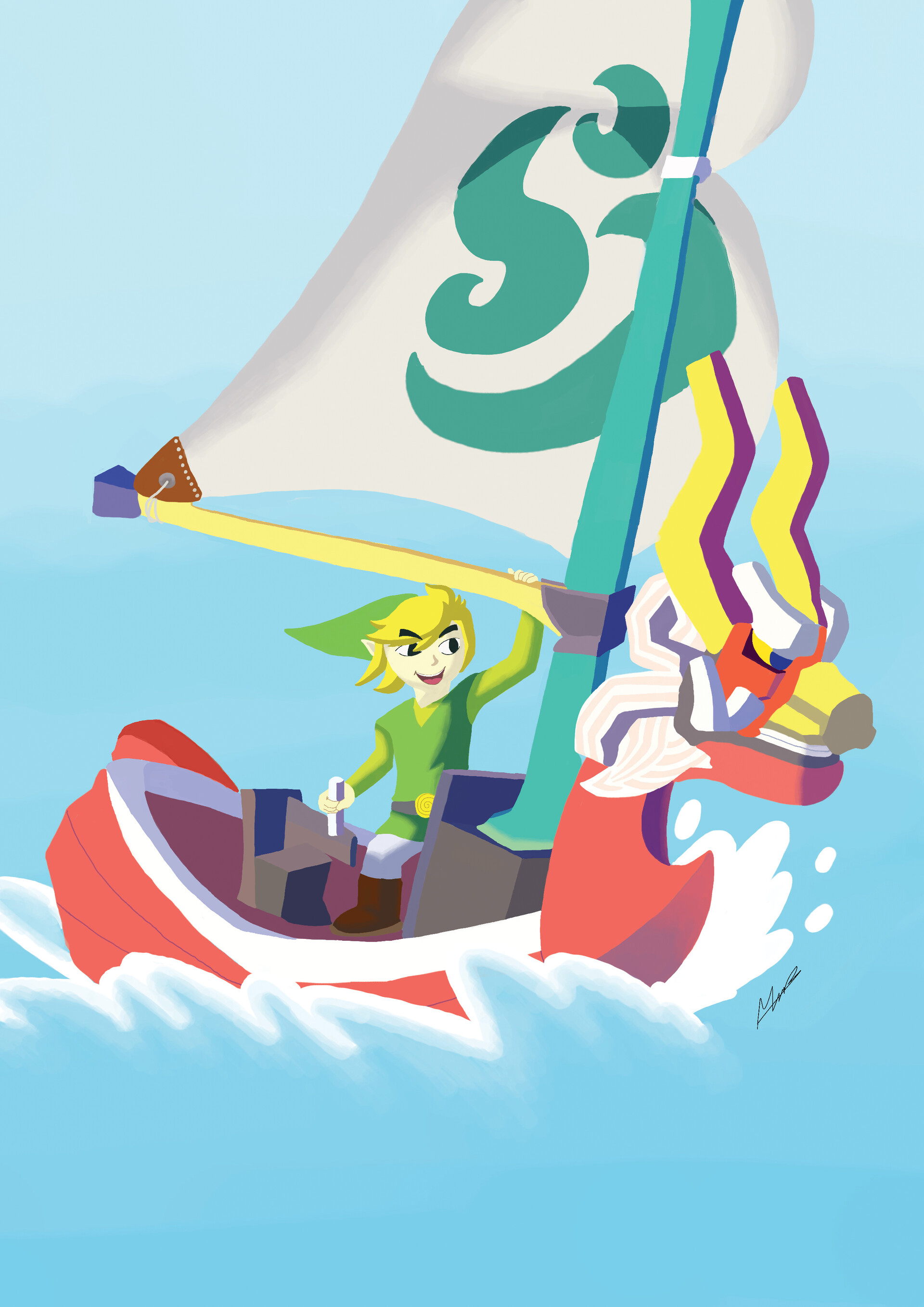 ArtStation - The Legend of Zelda-Windwaker