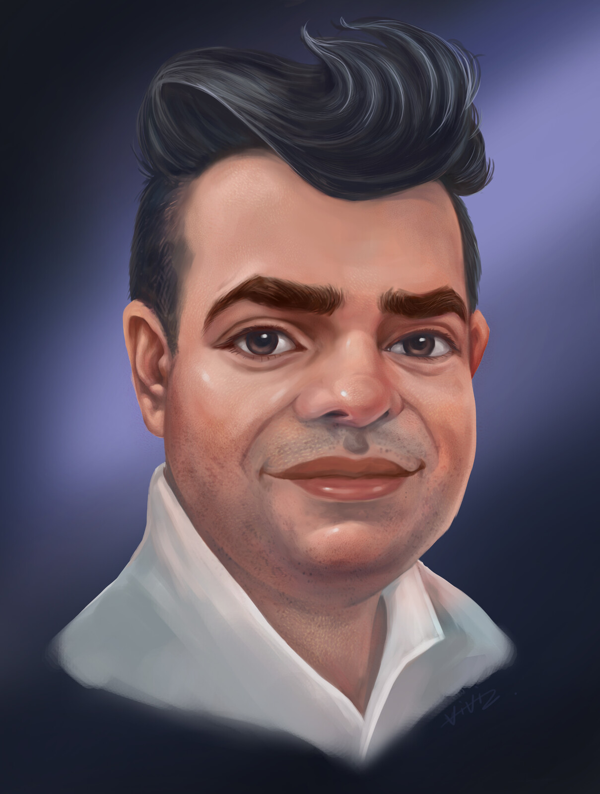 Vivian Qi - Caricature Portraits