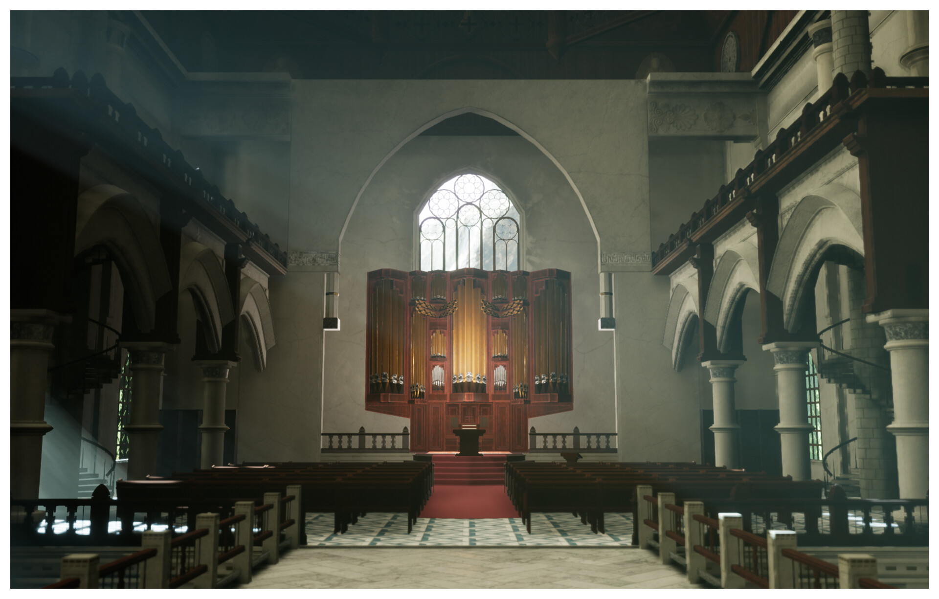 ArtStation - Church (Back Ground)