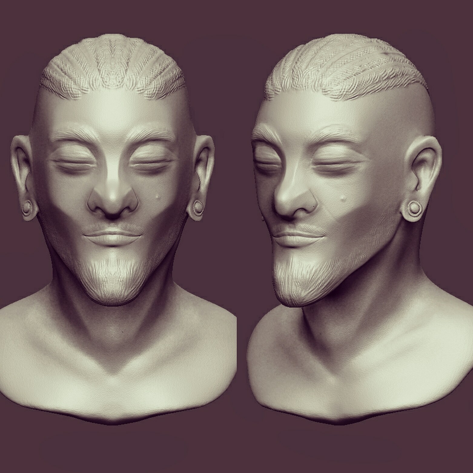 ArtStation - Face sculpt