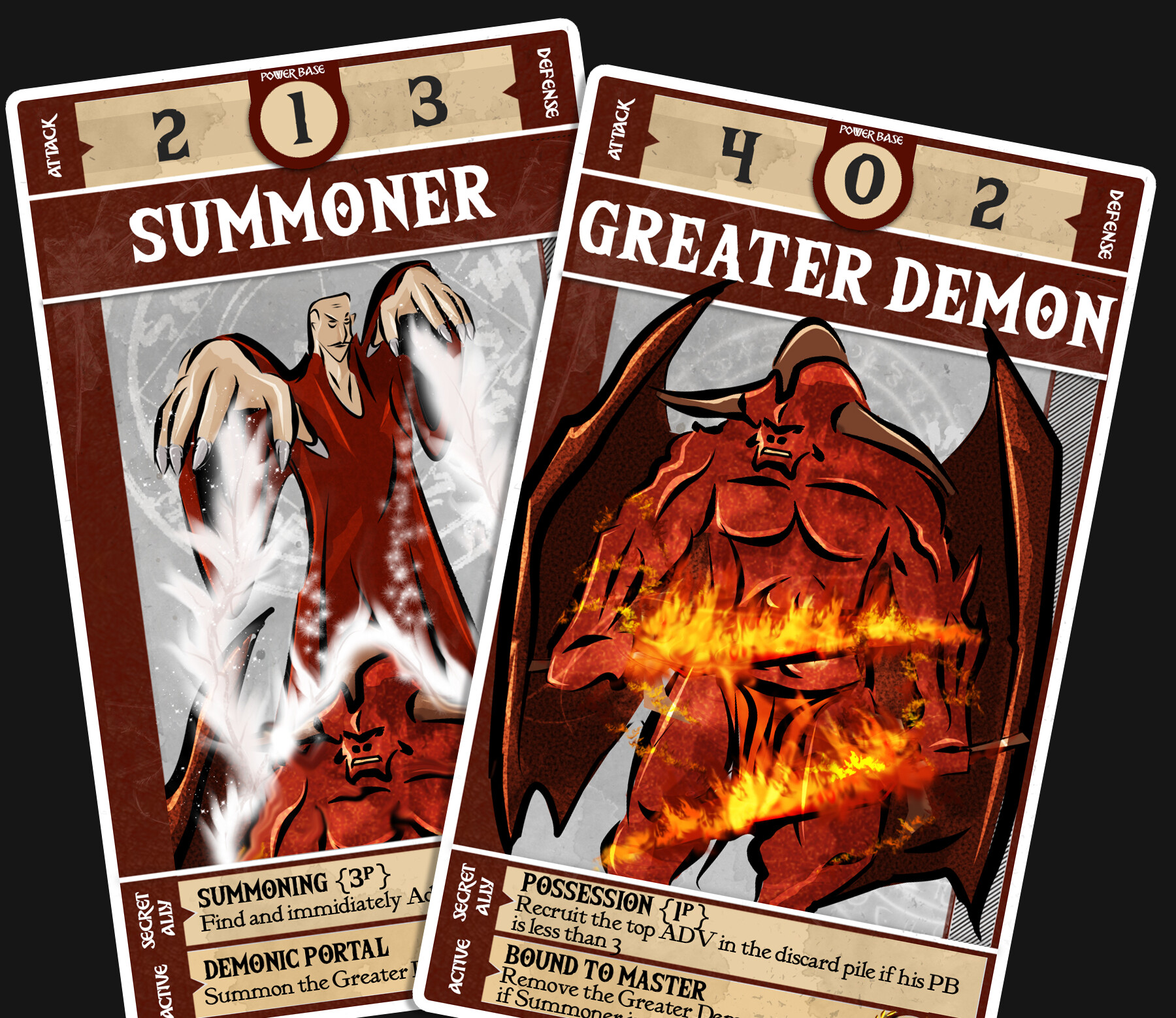 ArtStation - Summoner & Greater Demon