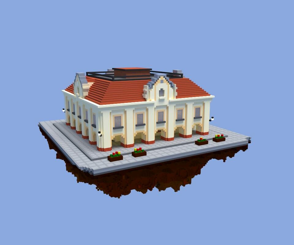 ArtStation - town hall - Jarocin