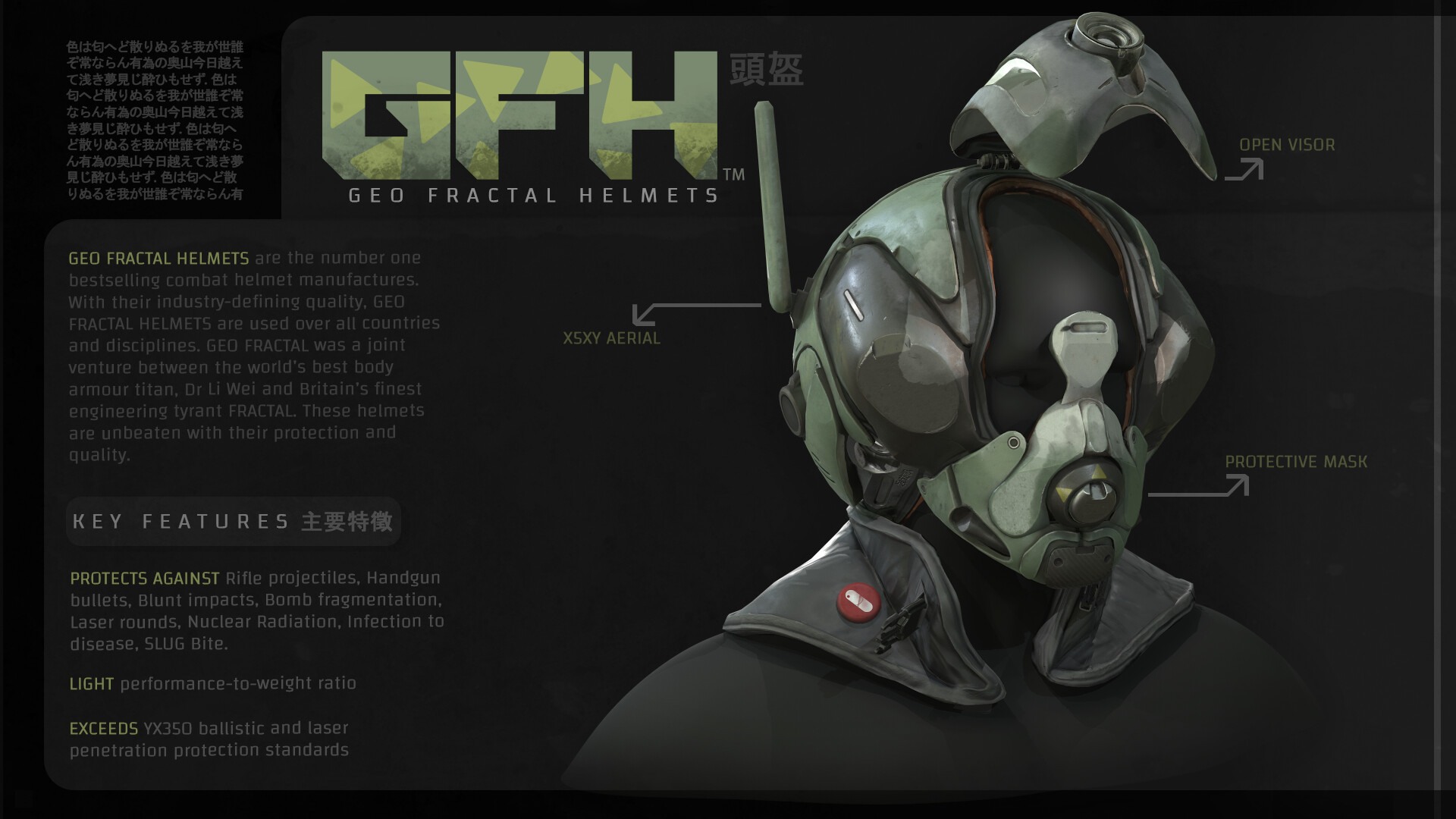 Samuel Sharpe - Geo Fractal Helmets