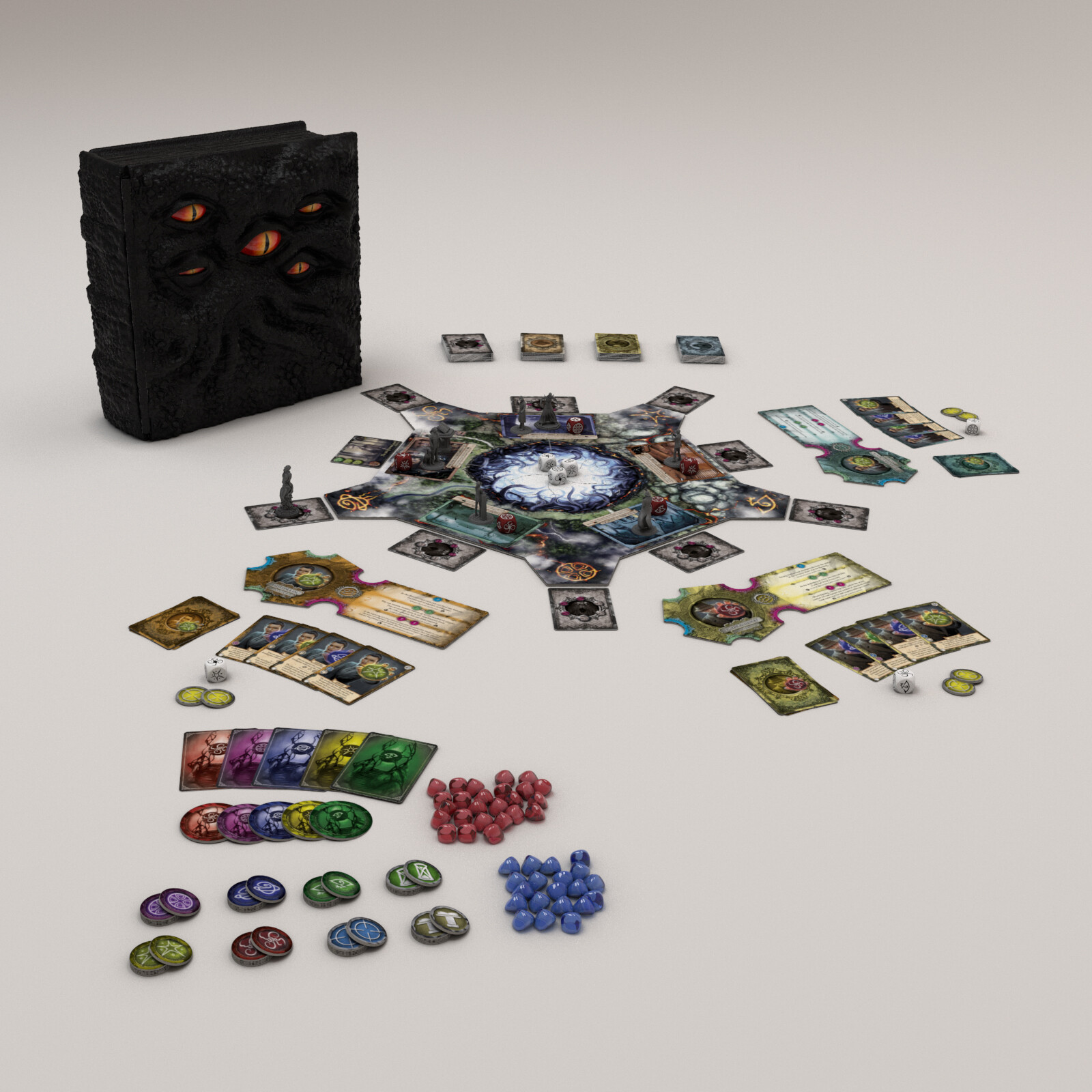 ArtStation - 3D limited box sculpt for Cultistorm board game