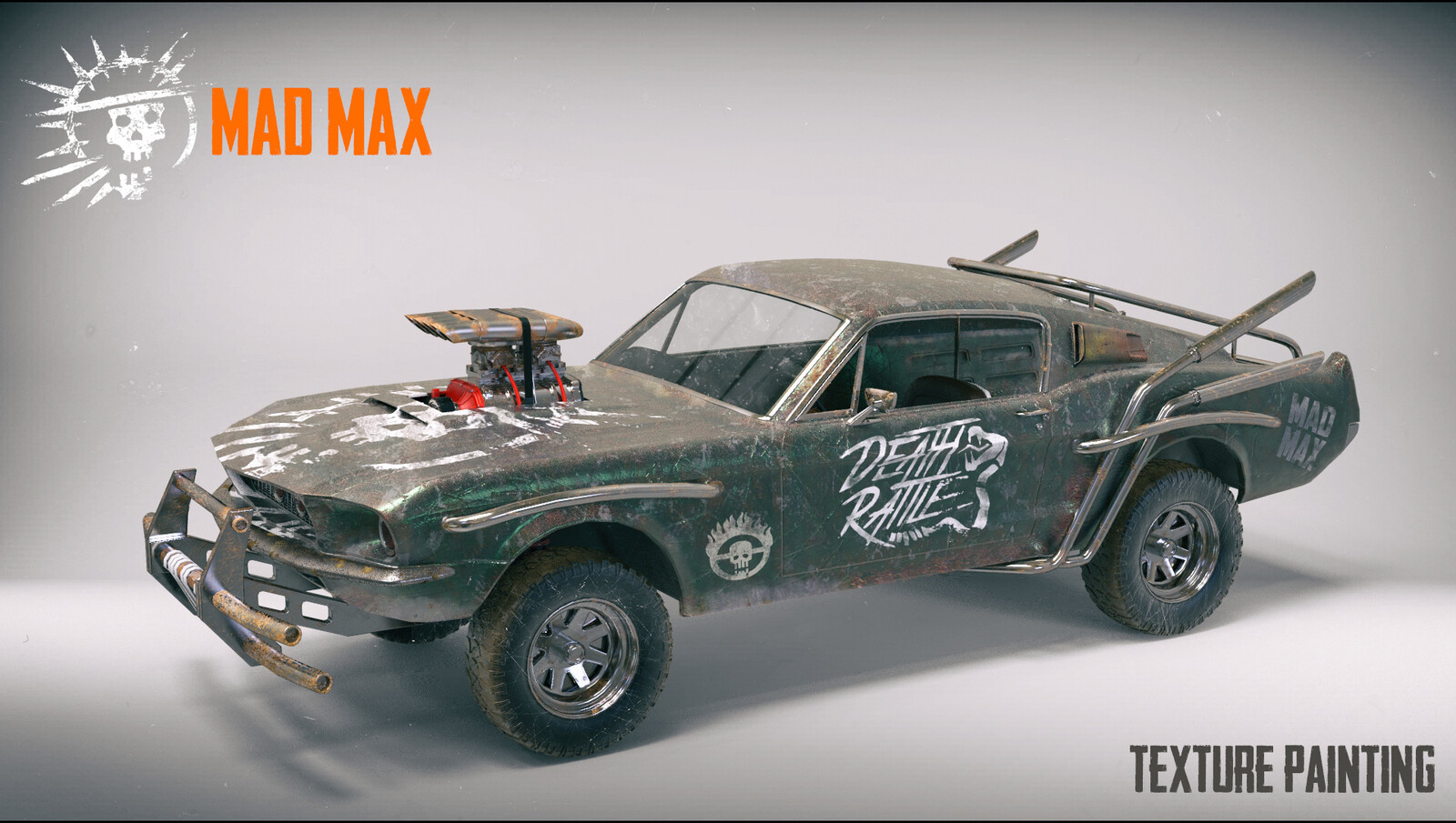 Hussein Rasekh - some free time with MAD MAX 3D texture painting.