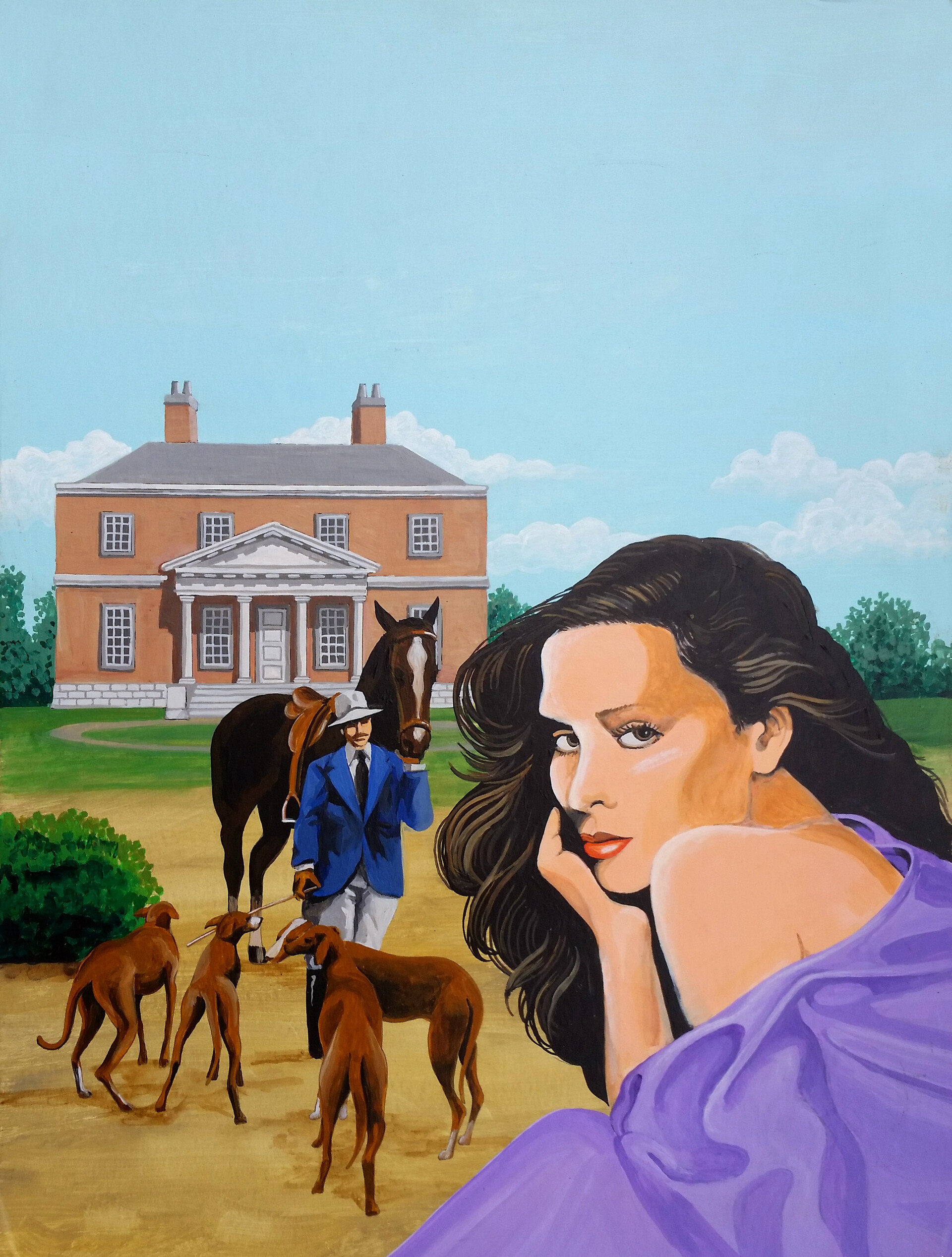 ArtStation - The Manor (c) Bill Yenne