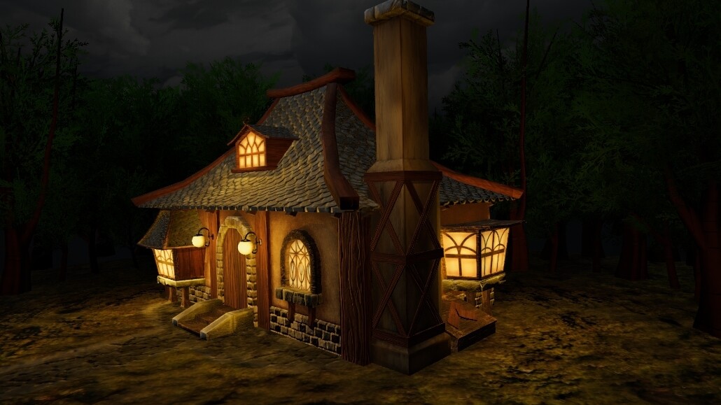 ArtStation - World of Warcraft building