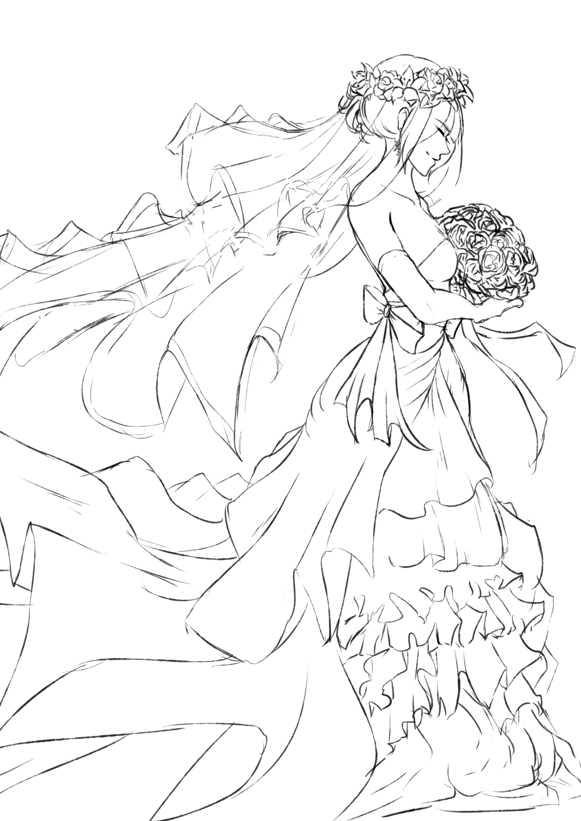 Wedding drawing base 60 photos - Astyledwedding.com