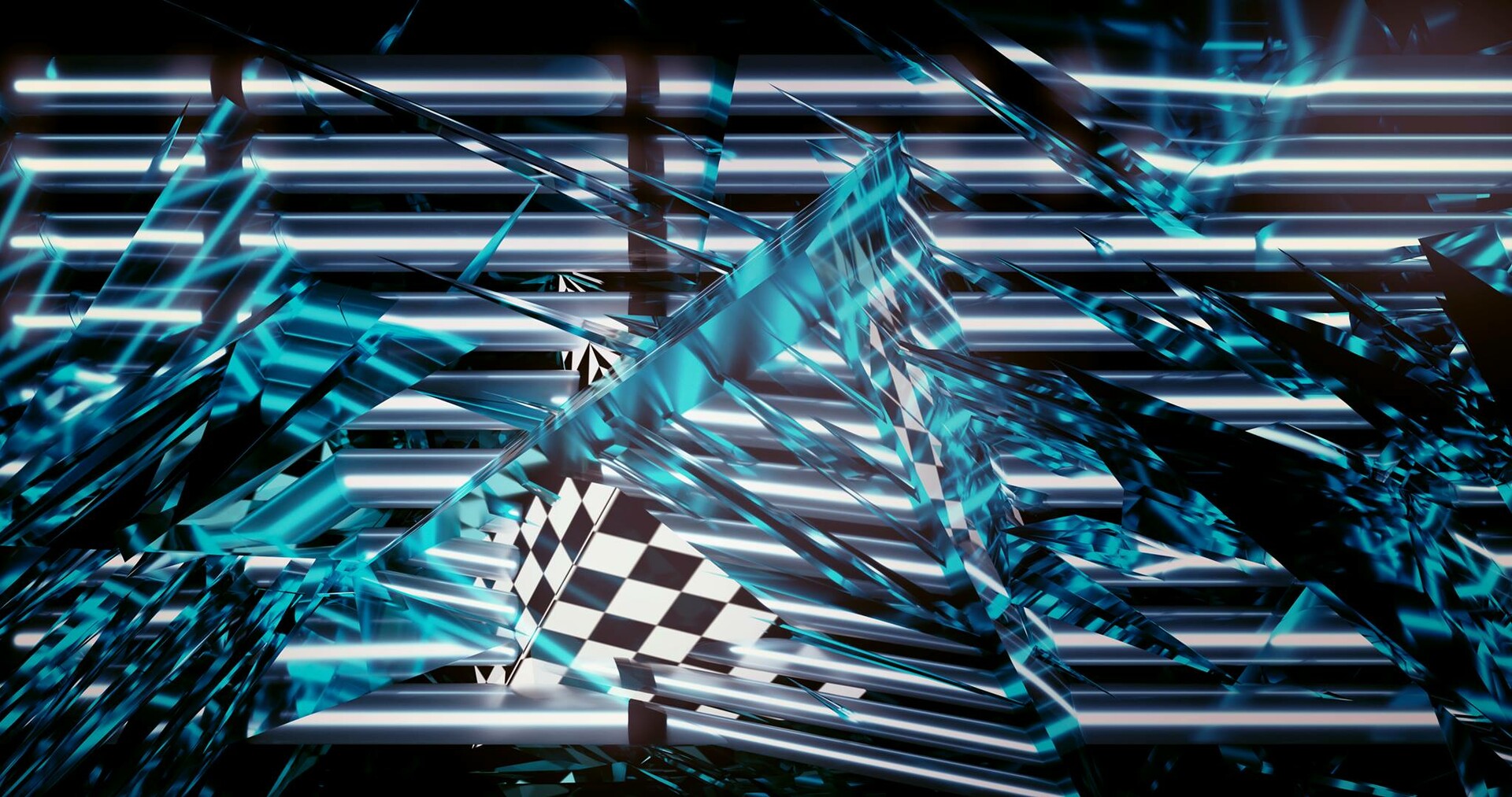 Jate Earhart - Glass Abstraction