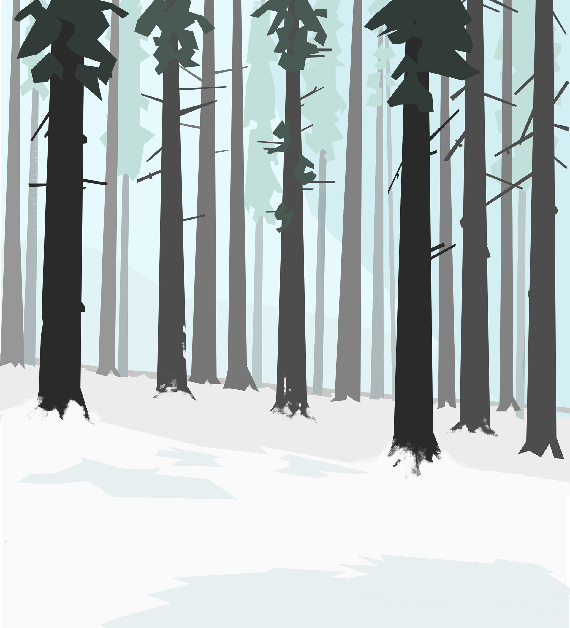 ArtStation - Snow Environment