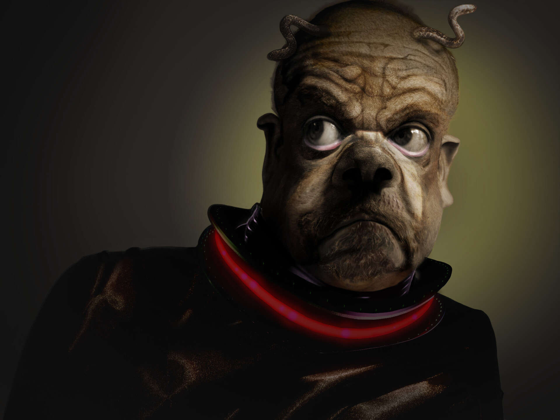 ArtStation - Alien Dog Guy