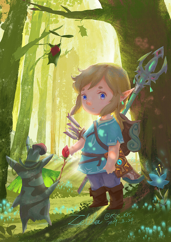 ArtStation - zelda