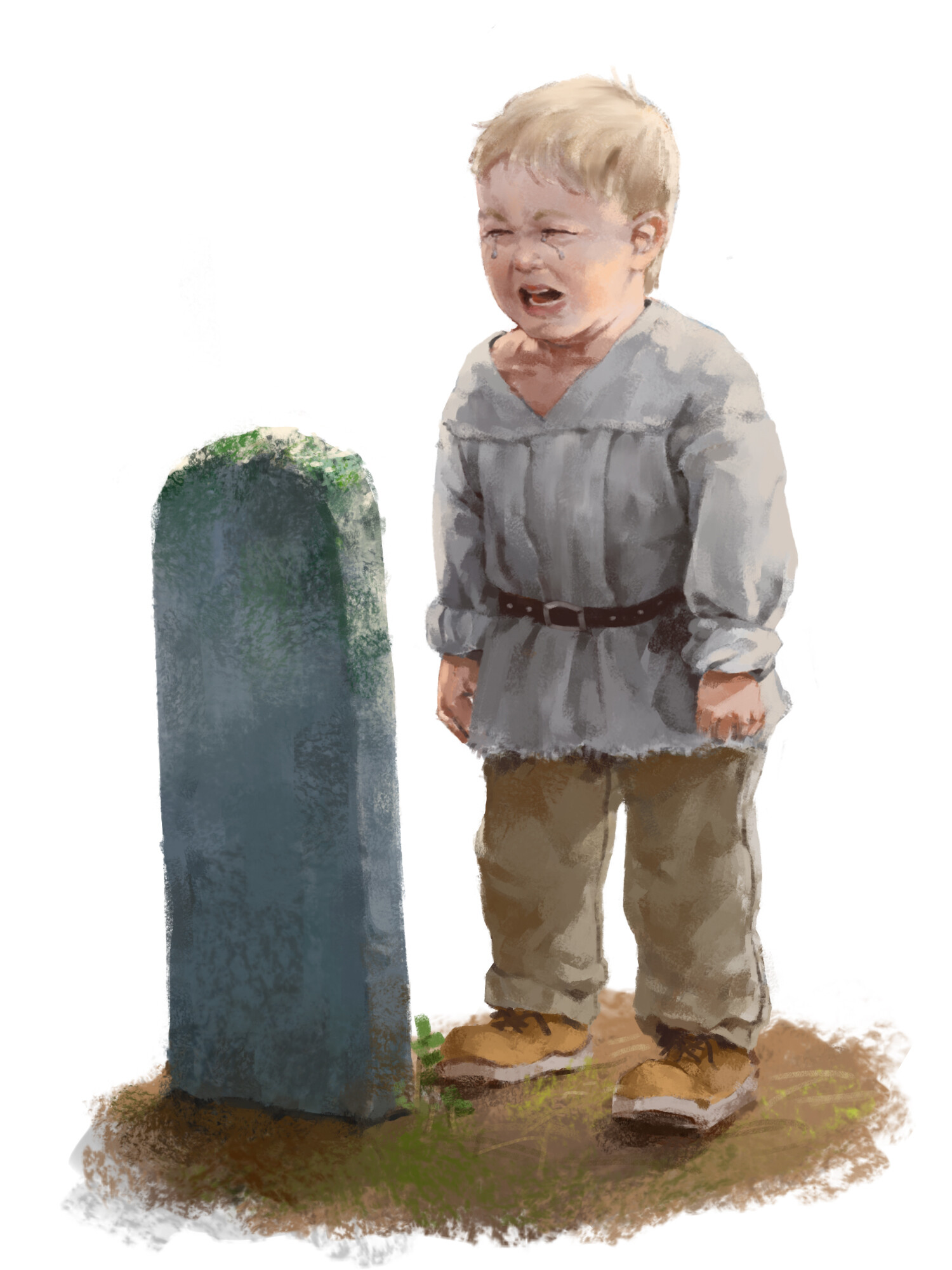 ArtStation - Crying child
