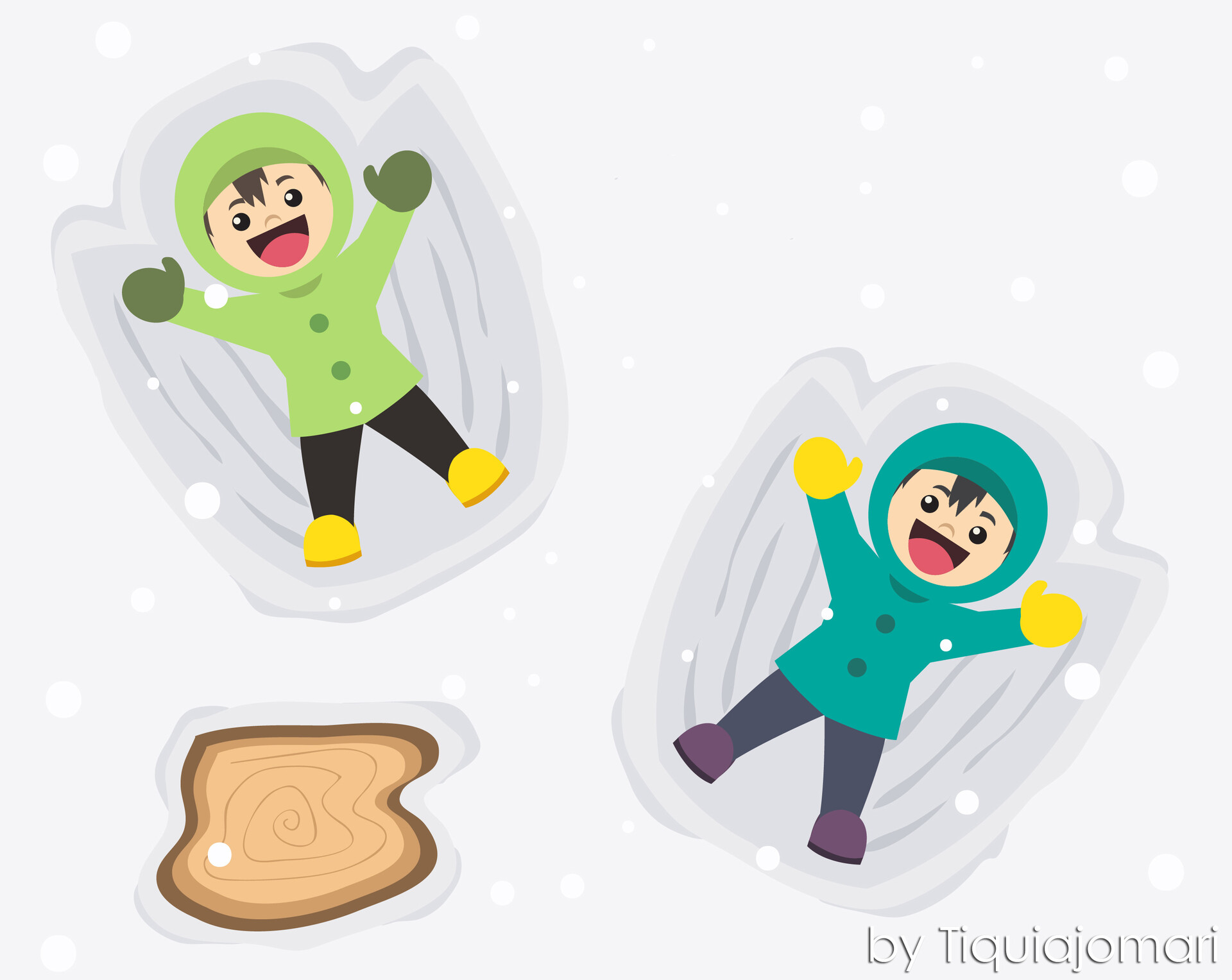 ArtStation - Snow Angels