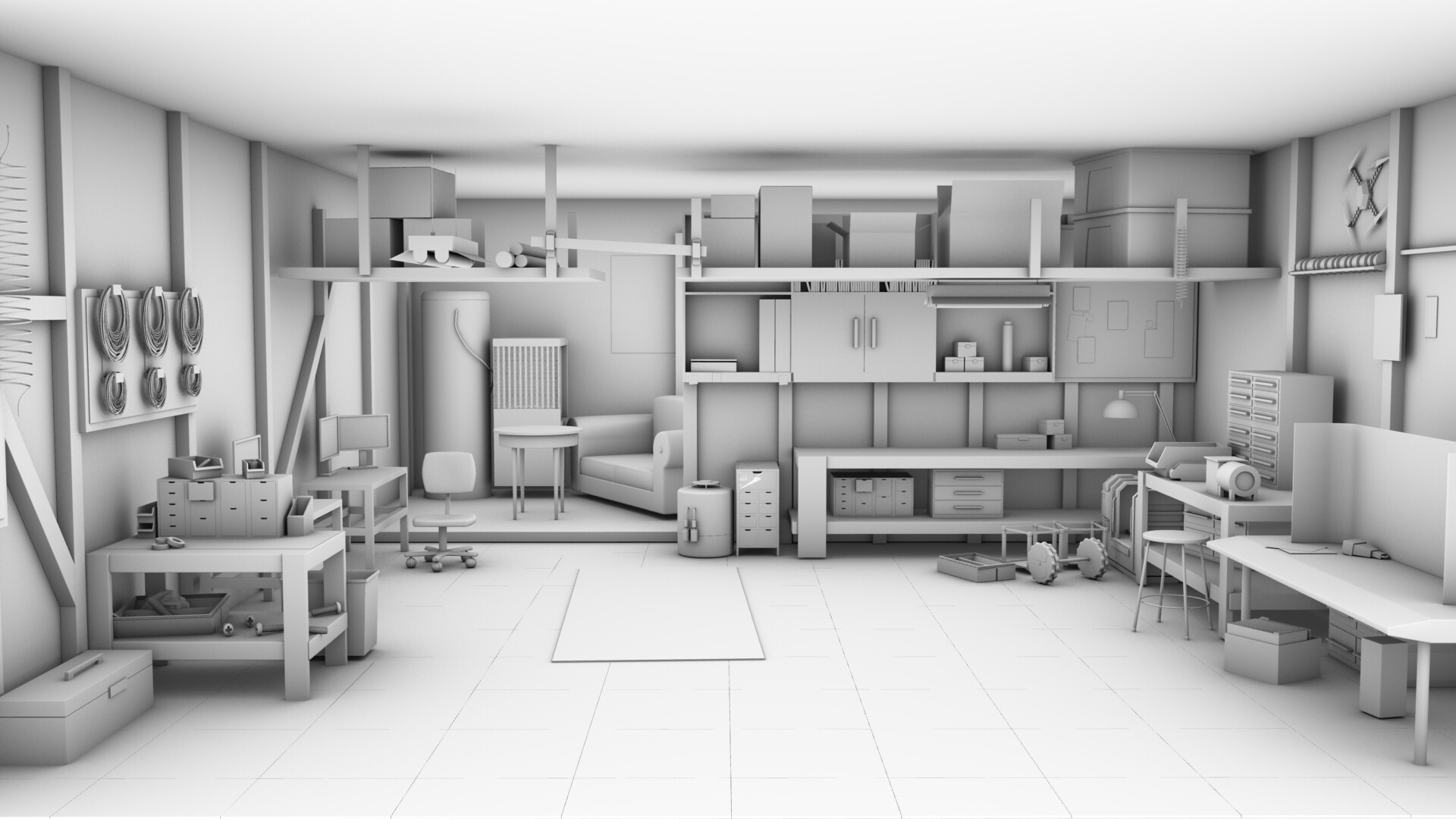 ArtStation - Garage - Big Hero Six