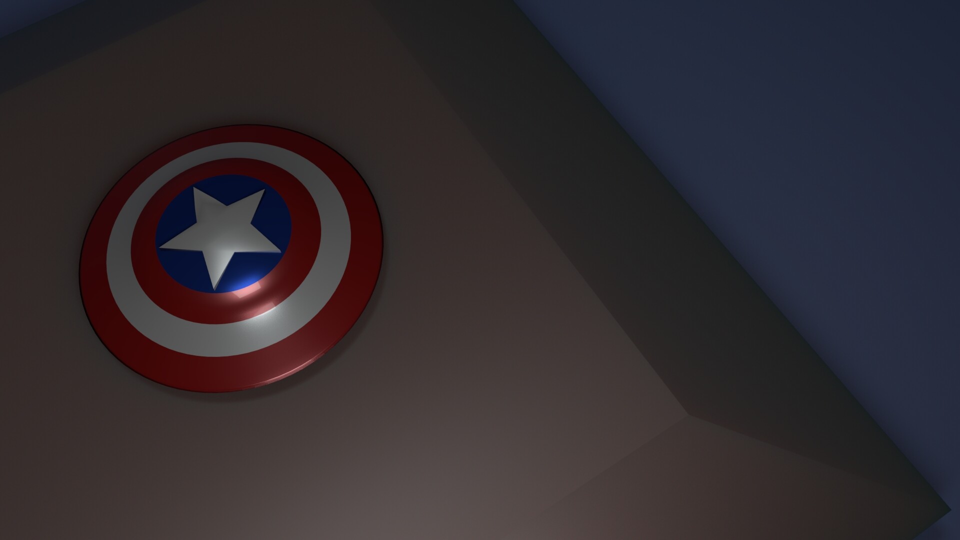 ArtStation - Captain America's shield