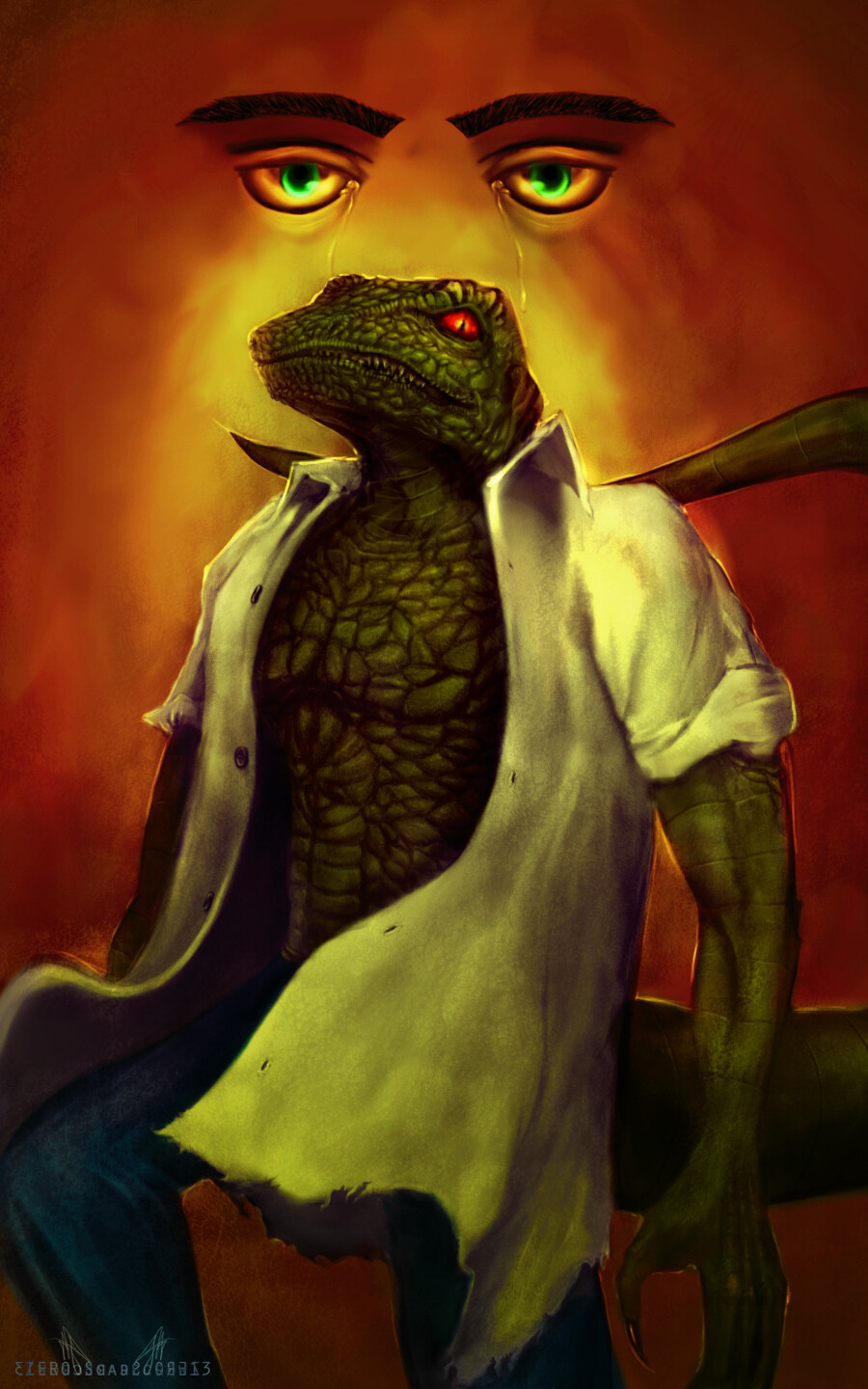 ArtStation - Dr. Connors - the lizard