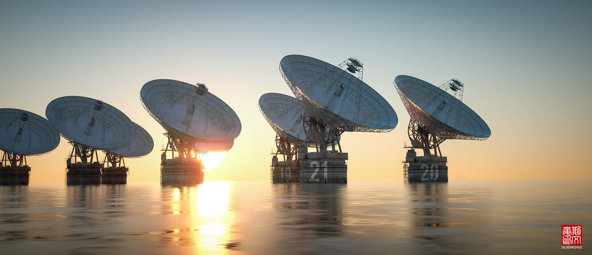 ArtStation - Sunrise at Omega Station