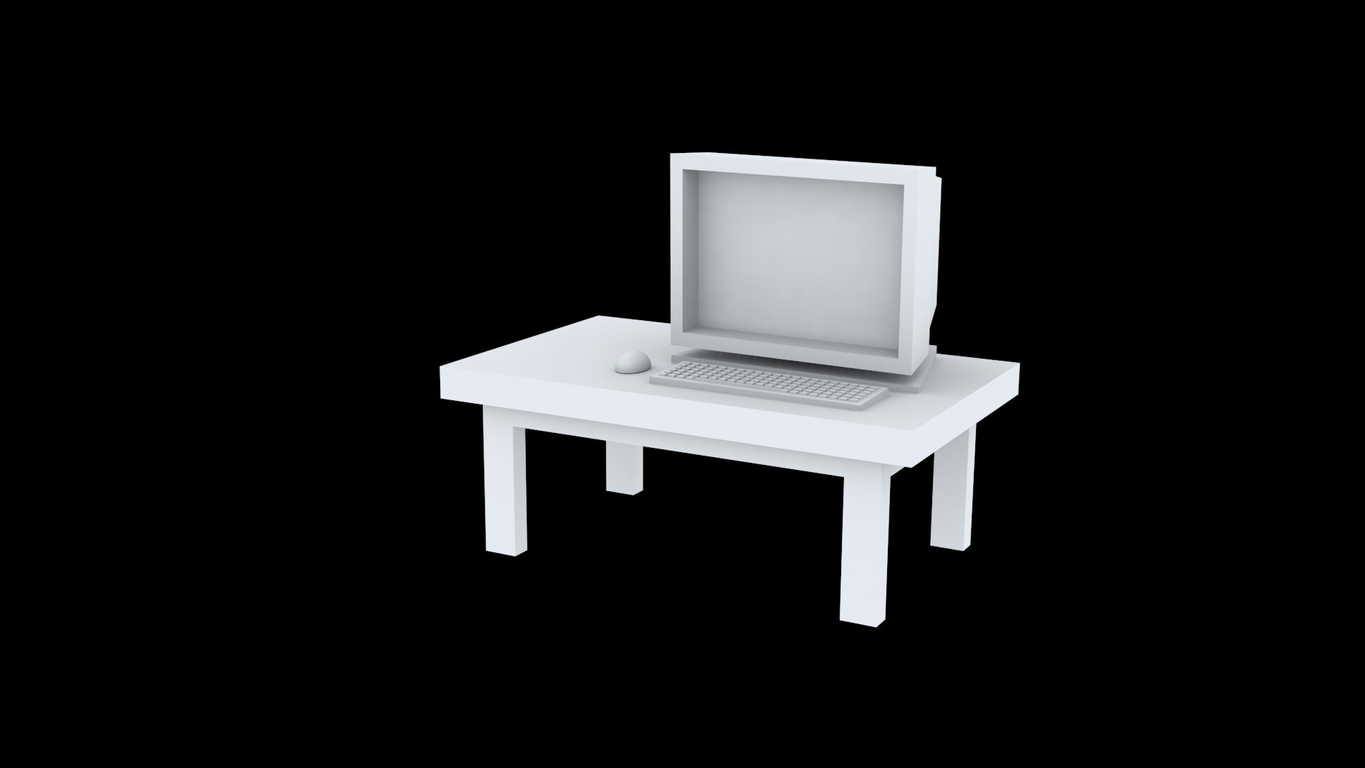 ArtStation - Computer Work Space