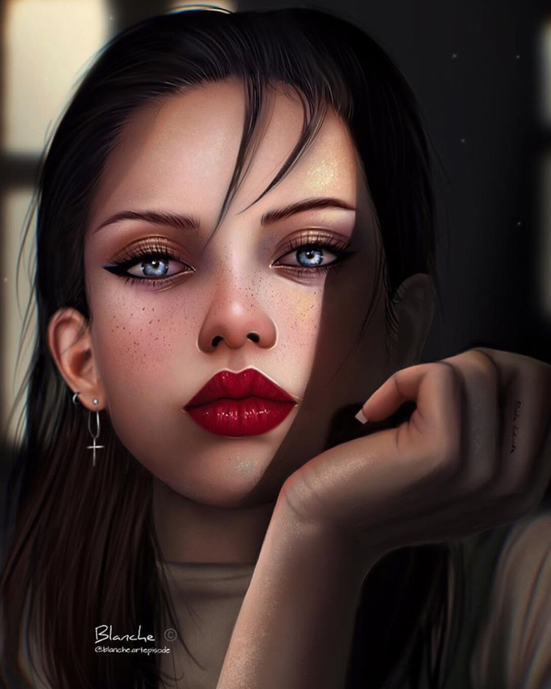 how to draw realistic digital paintings