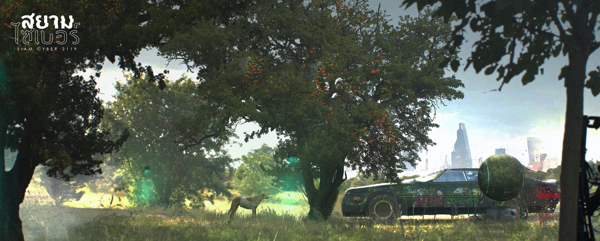 ArtStation - I’m tired of the city life. I want to get away from it all.