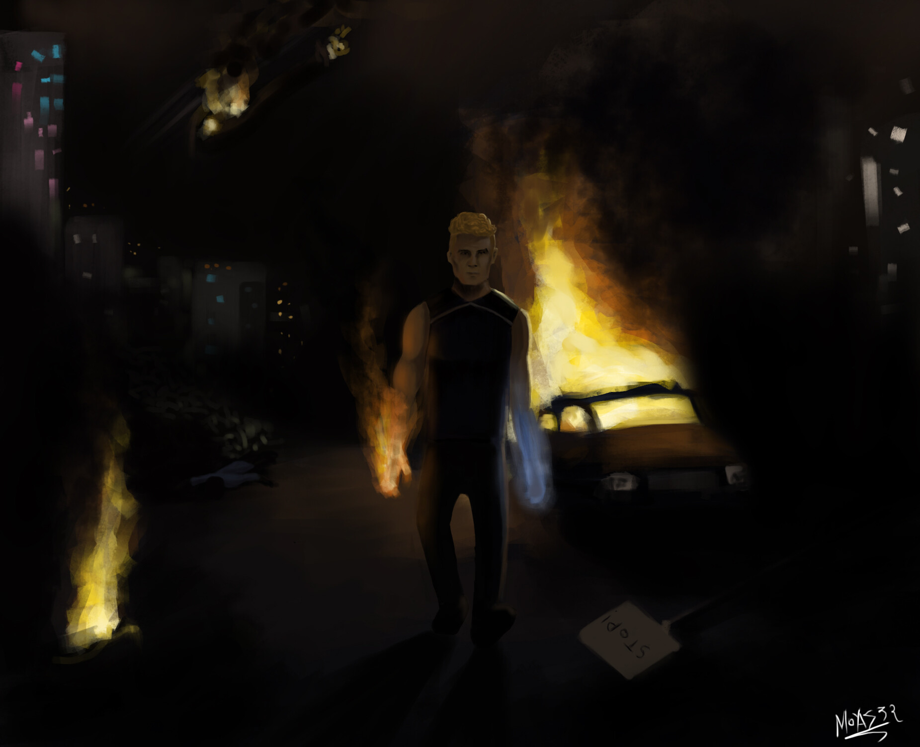 ArtStation - Icy fire