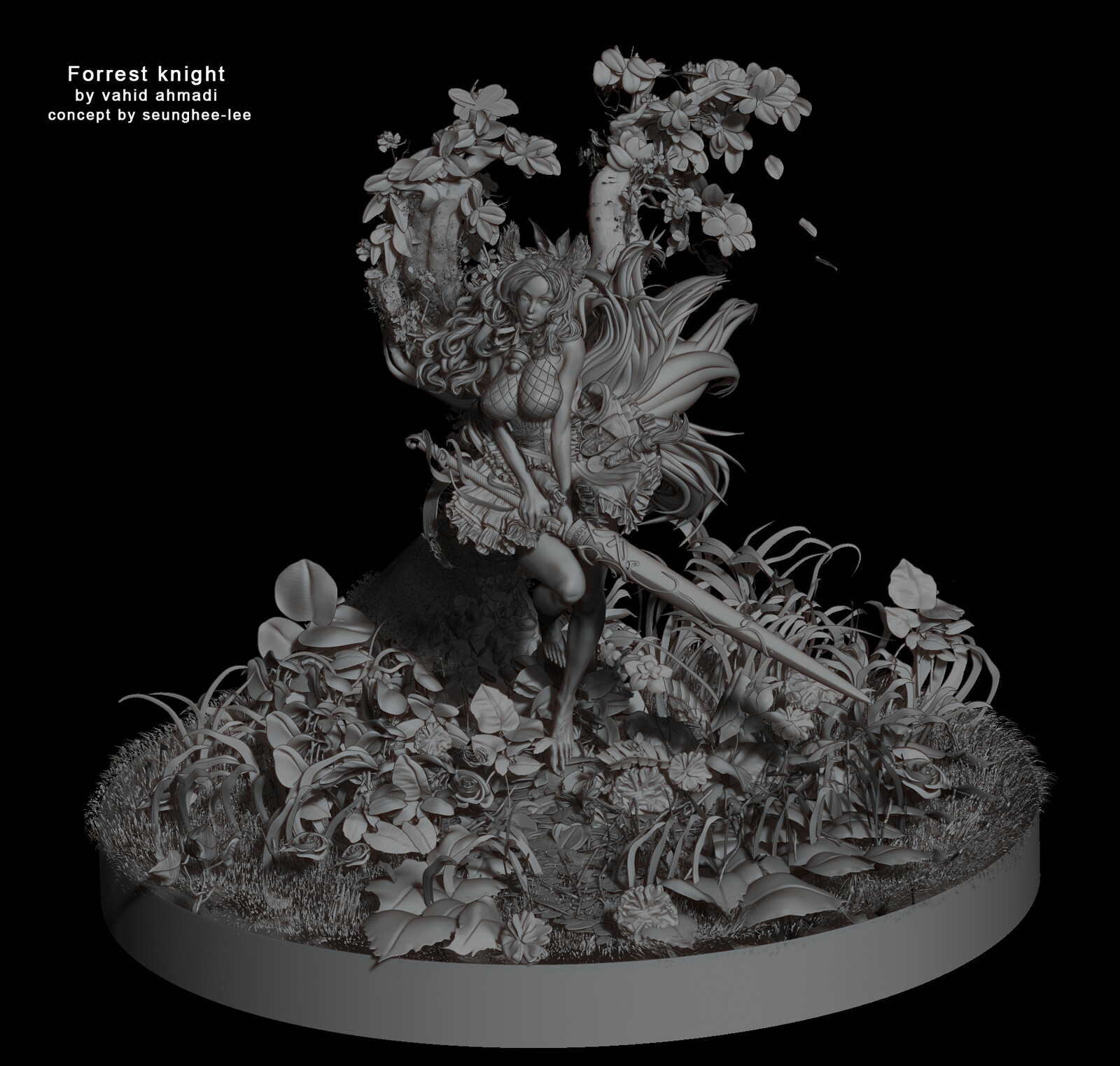 vahid ahmadi - Forrest Knight Zbrush tutorial