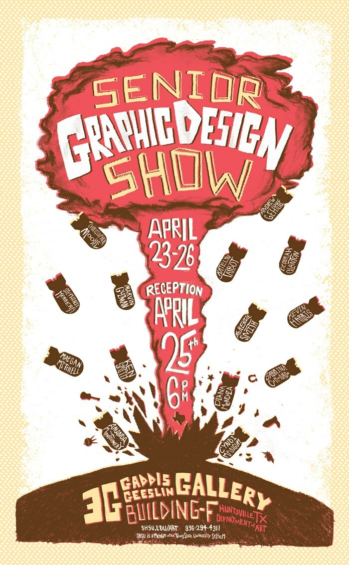 Christopher Moore - Senior Design Show Poster