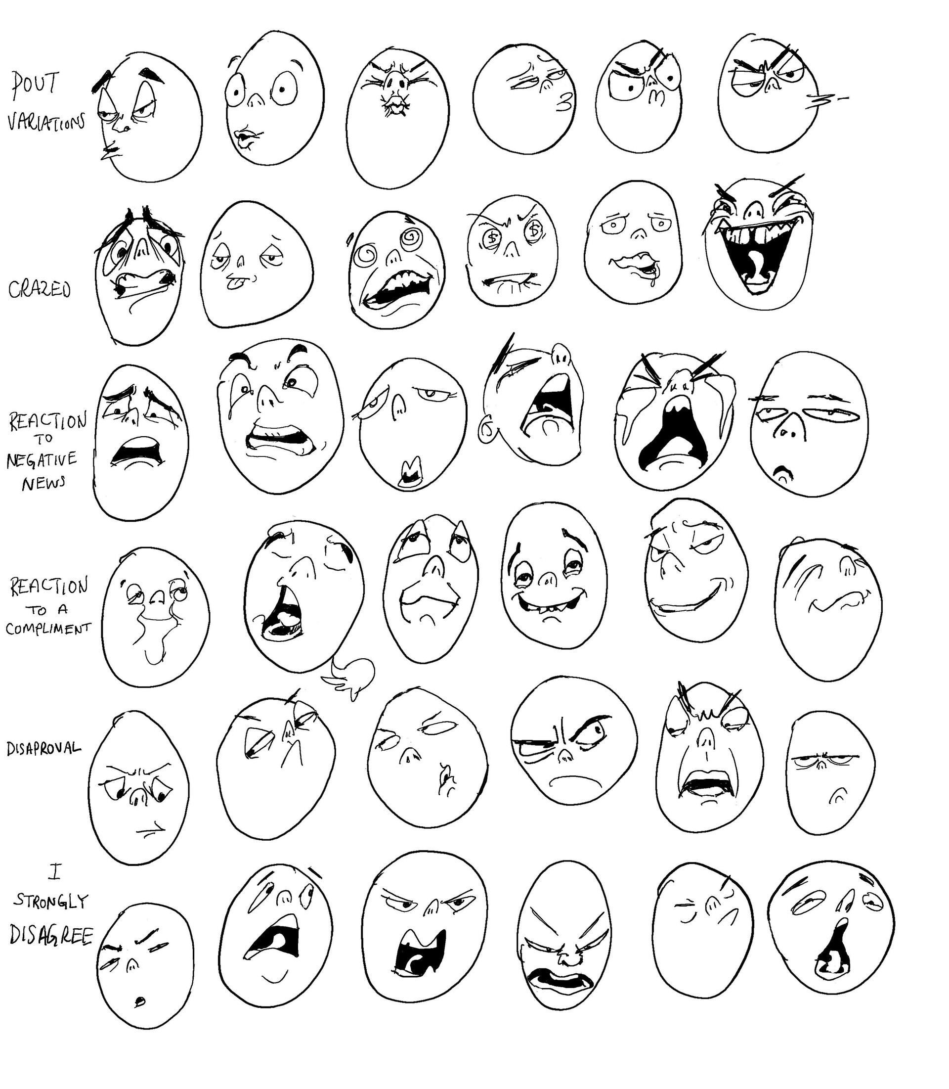 ArtStation - Character expressions