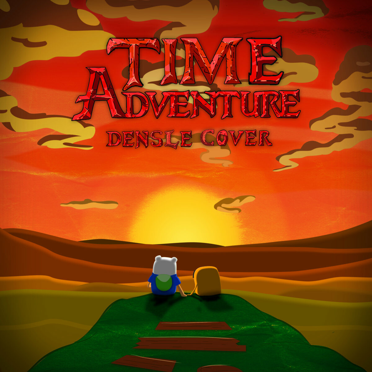 ArtStation - Adventure TIme - Time Adventure Cover Art