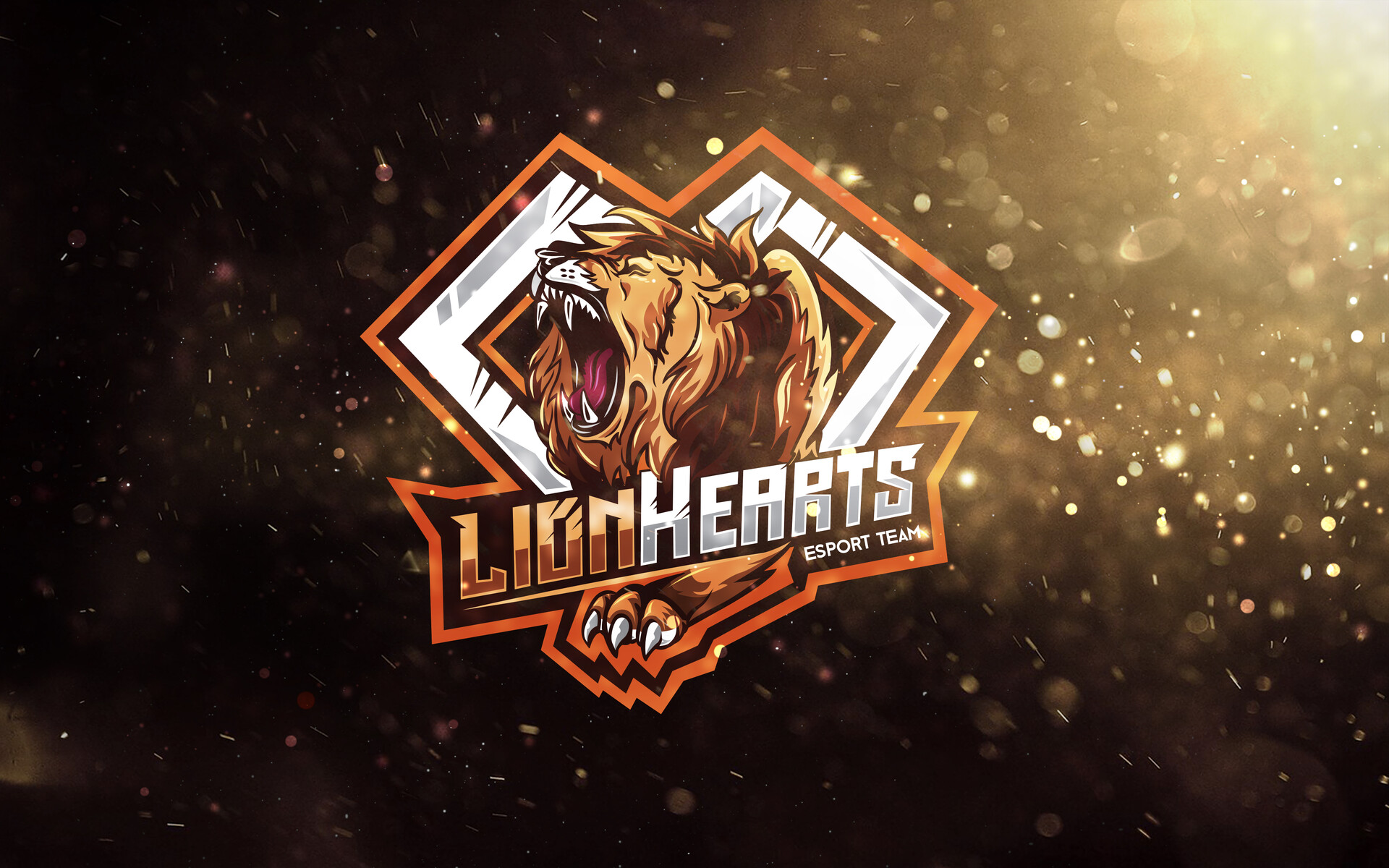 ArtStation - LionHearts esport Logo