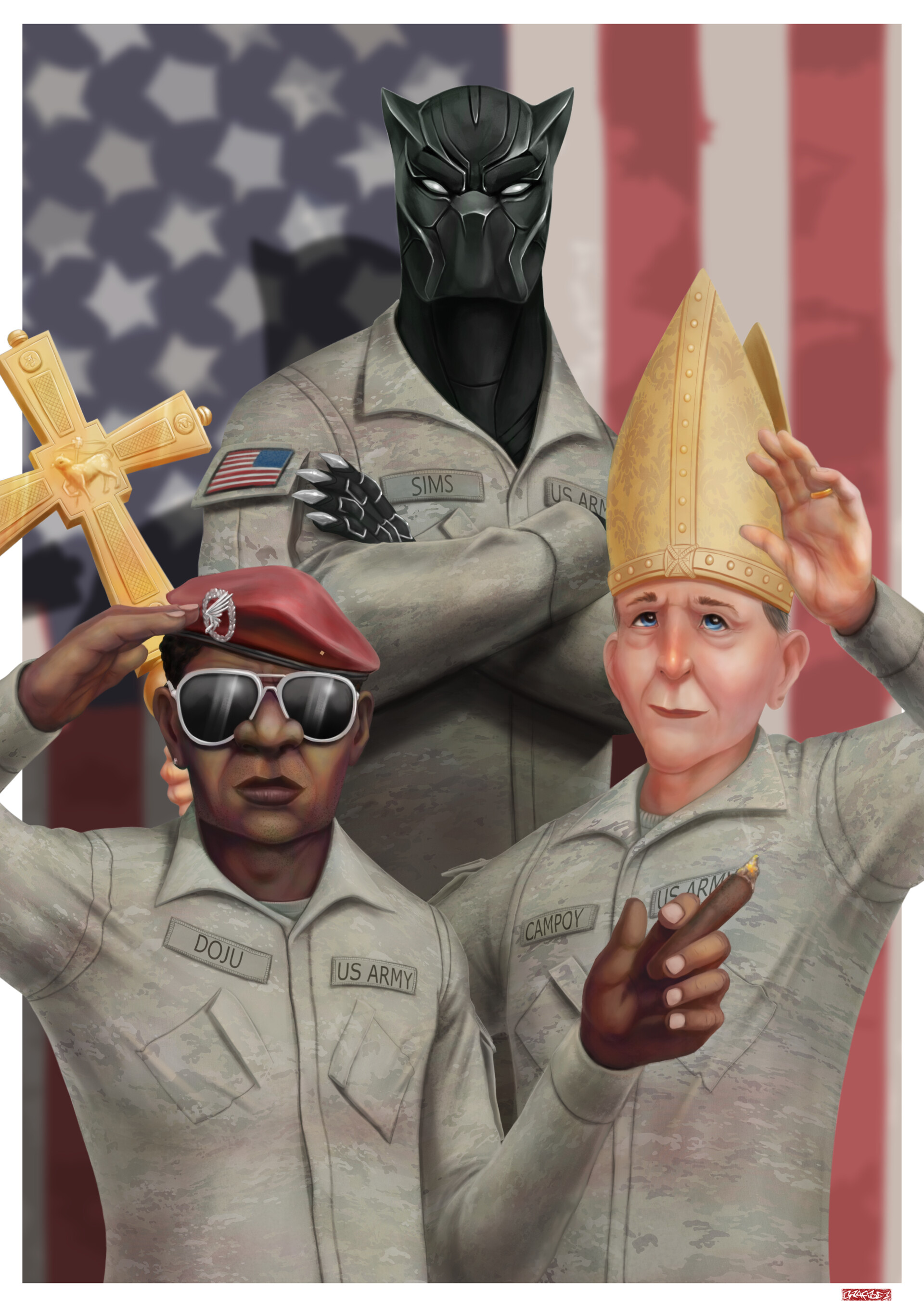 ArtStation - 3 Musketeers