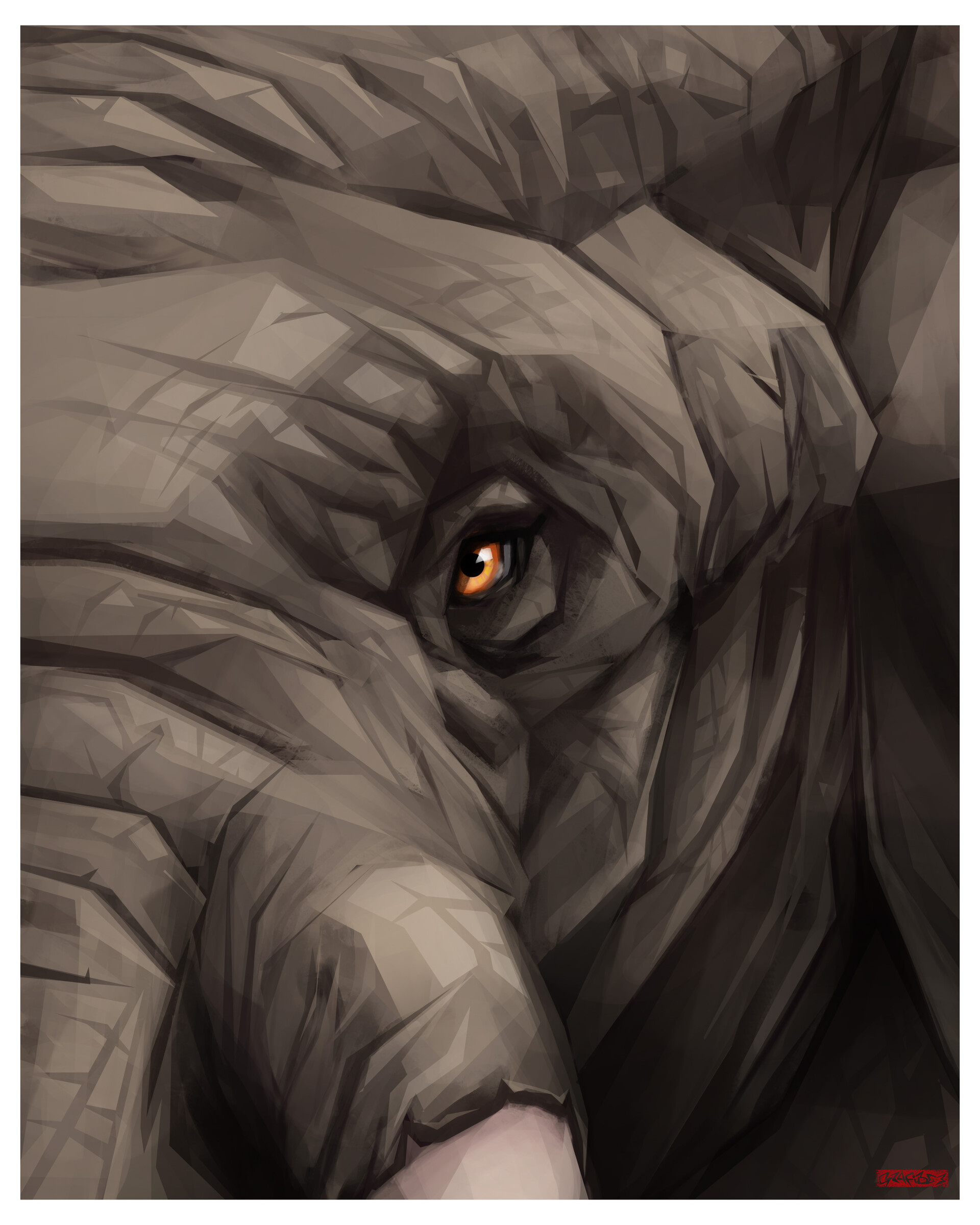 ArtStation - African Elephant